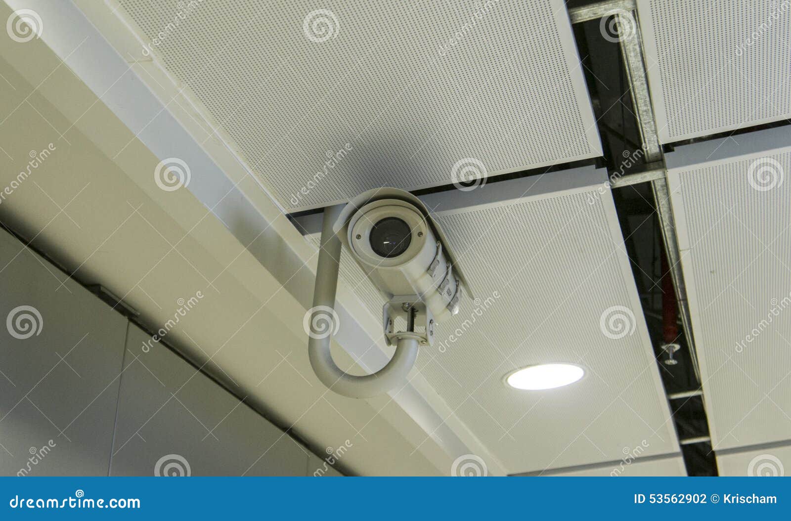 Cctv stock photo. Image of video, silver, indoor, wall - 53562902