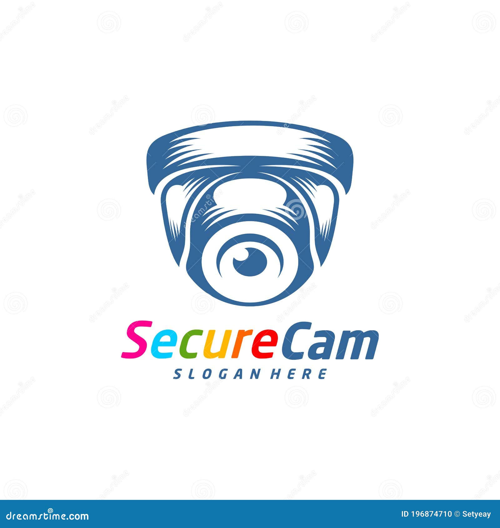 CCTV Camera Logo Design Vector Template, Concept Symbol Icon Stock ...