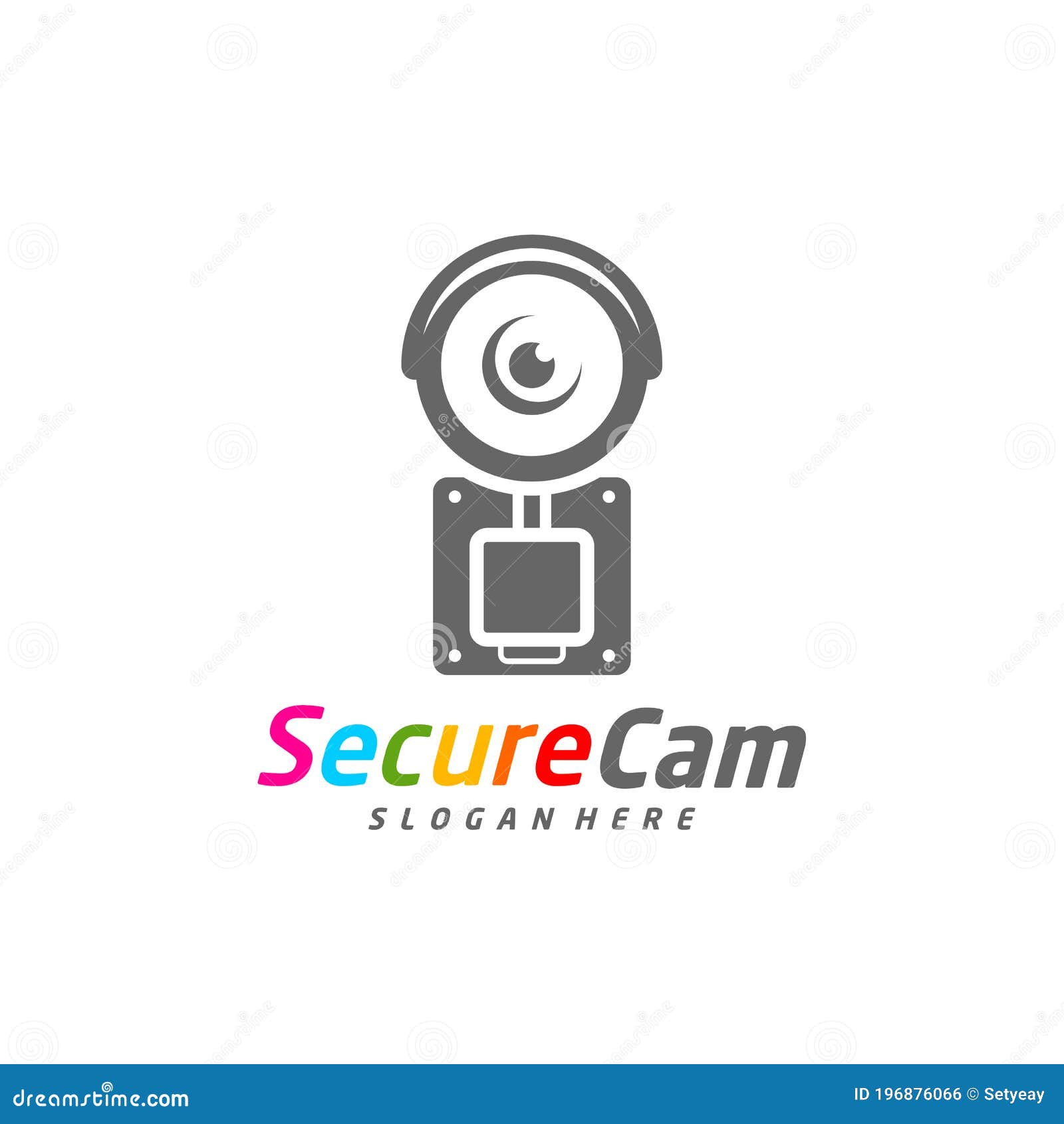 CCTV Camera Logo Design Vector Template, Concept Symbol Icon Stock ...
