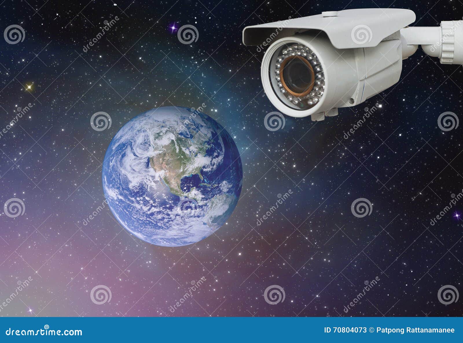 CCTV Camera Operating Inside Stock Image - Image of technology, concept ...