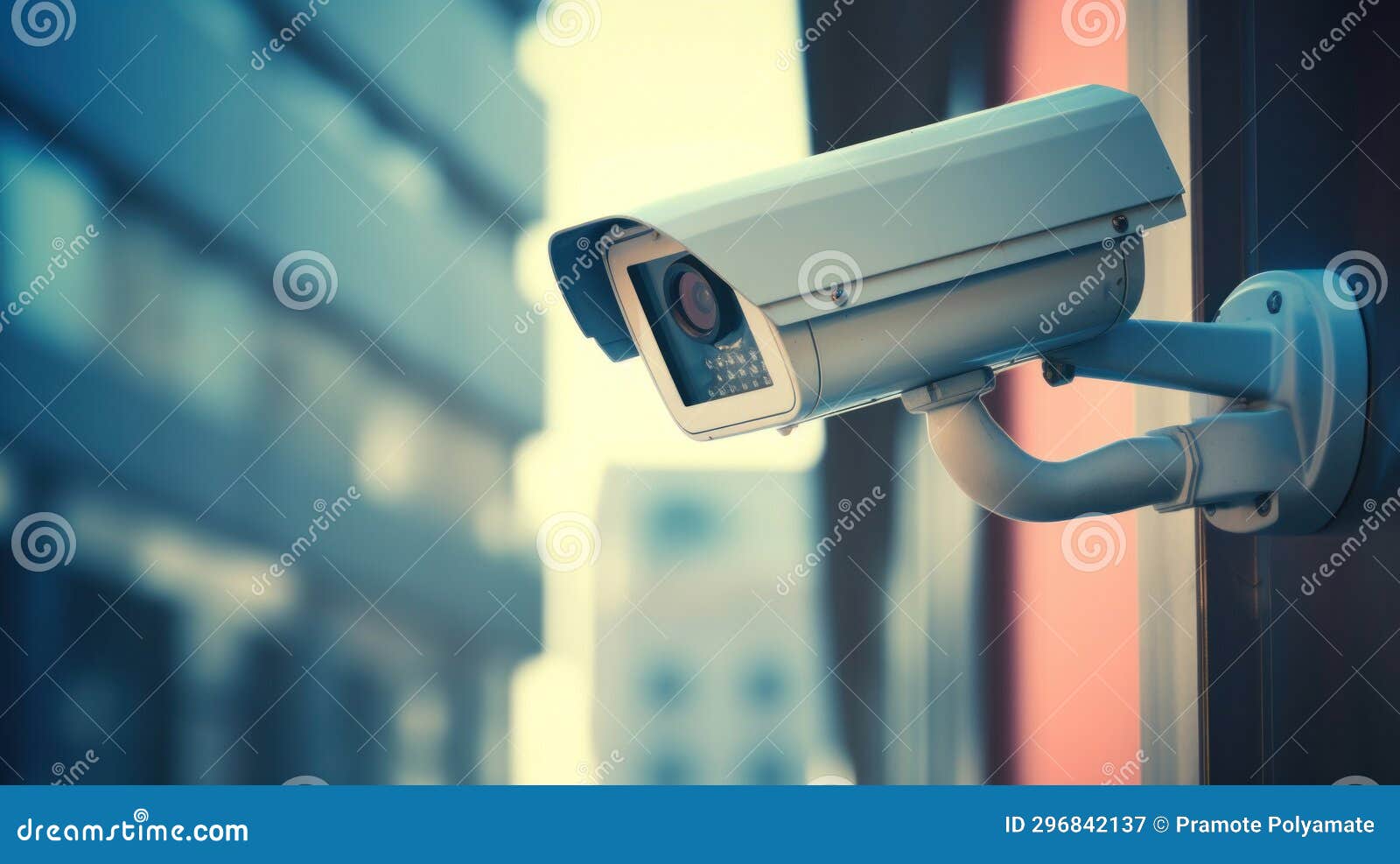 CCTV Camera for Safety System Area Control. Security Camera Stock ...