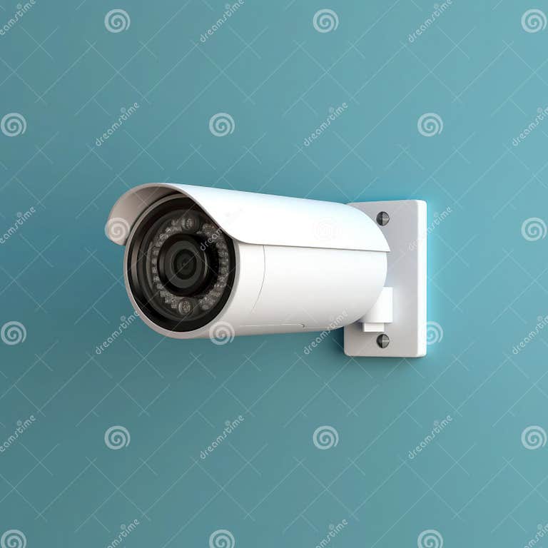 CCTV Camera for Safety System Area Control. Security Camera Stock ...