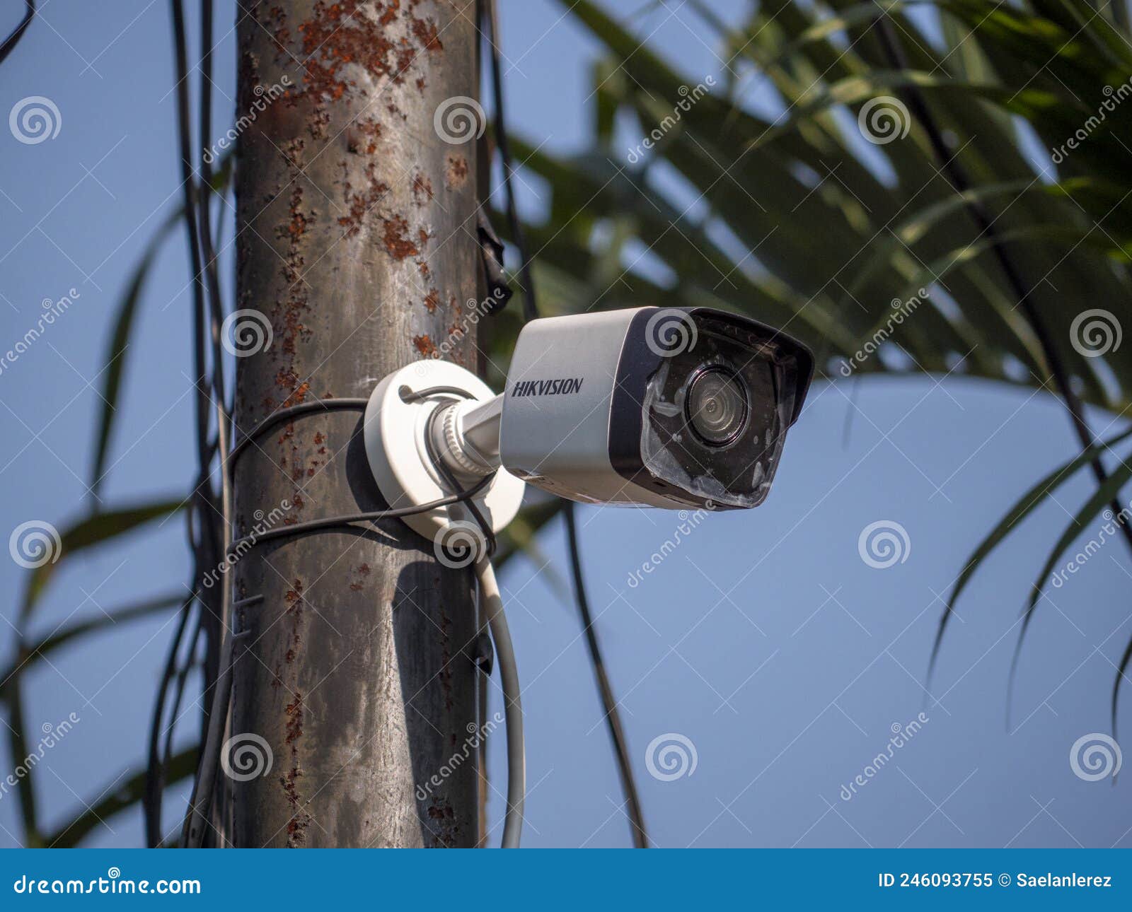 Cctv Camera , Security Camera Editorial Image - Image of monitoring ...