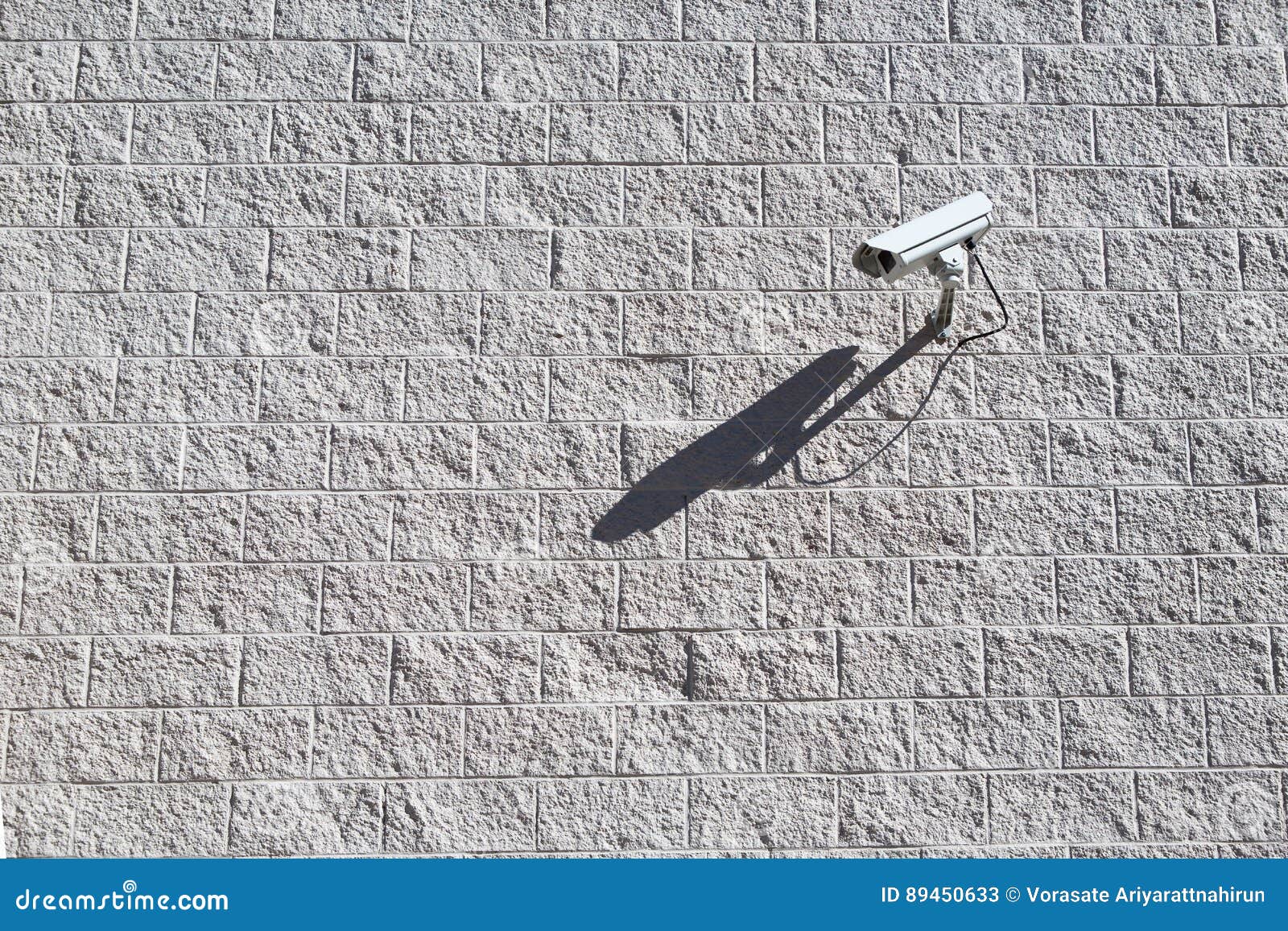 CCTV Camera. Security Camera on the Wall. Private Property Protection ...