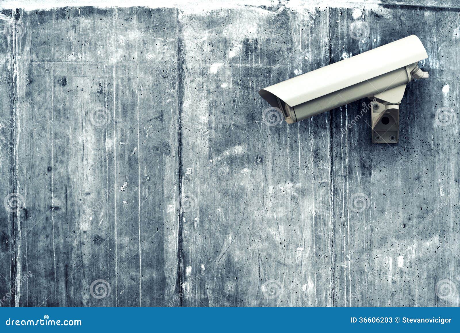 CCTV Camera. Security Camera on the Wall Stock Image - Image of secure ...