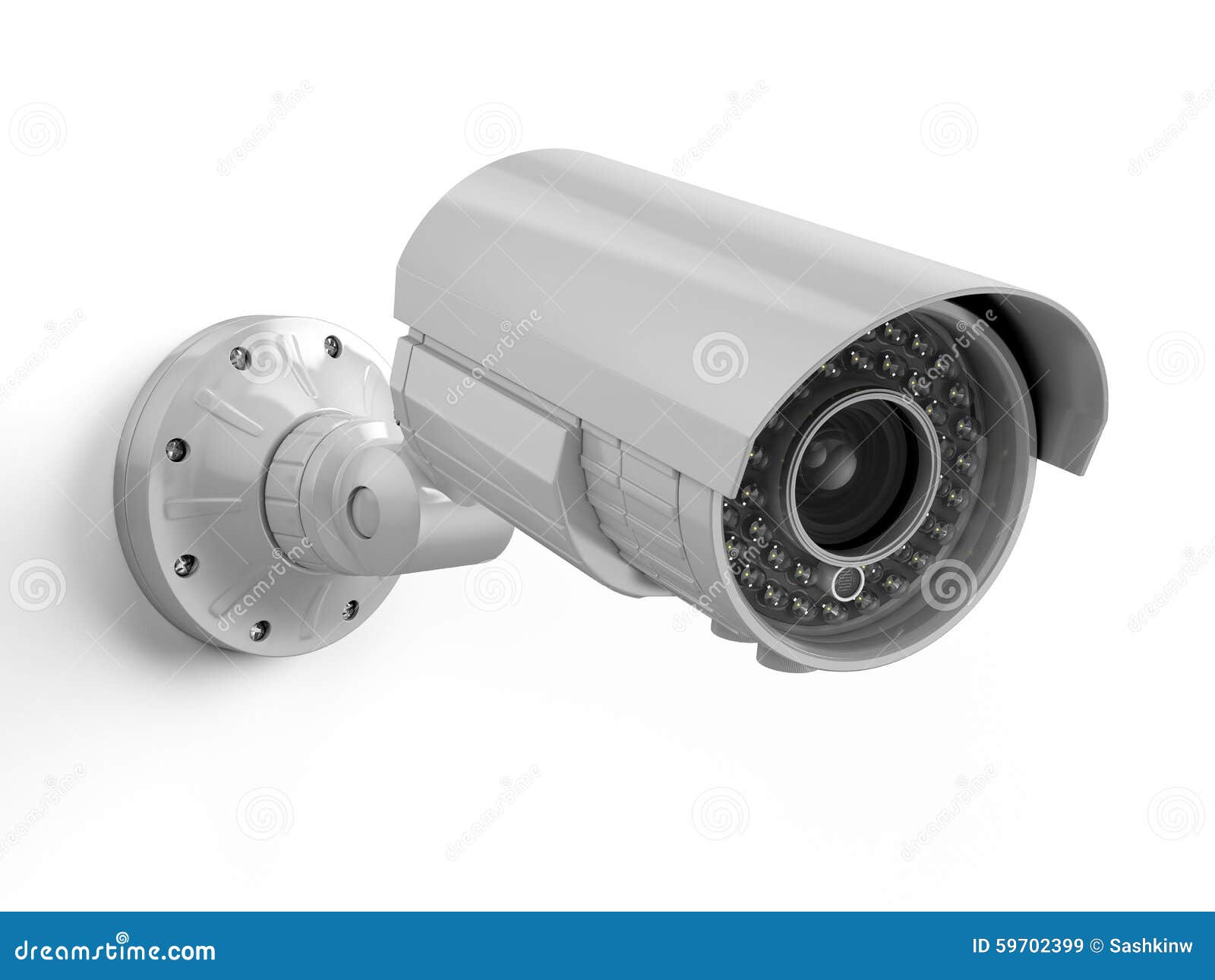 CCTV Camera. Security Camera Stock Illustration - Illustration of cctv ...