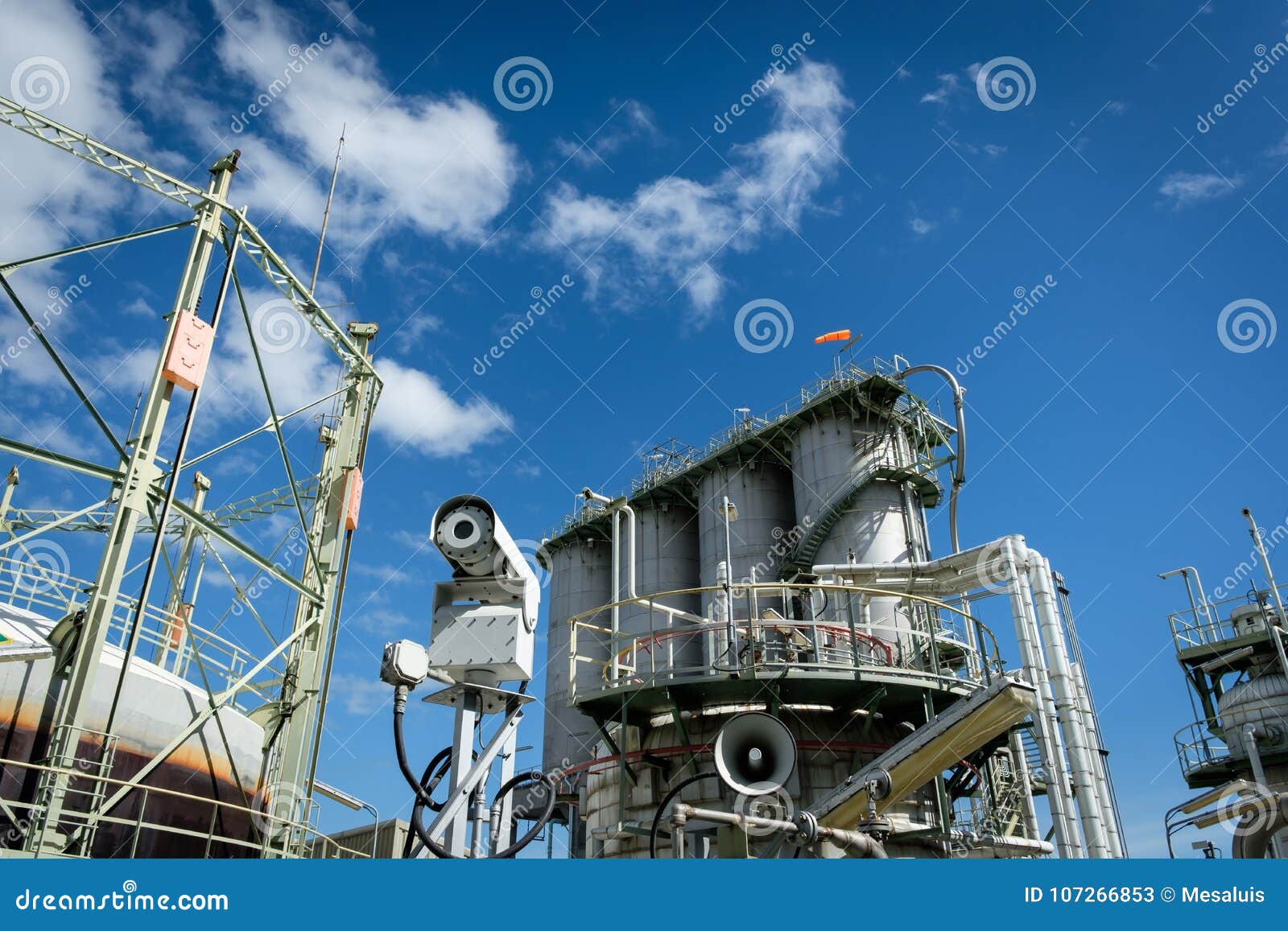 CCTV Camera for Security in Factory with Blue Sky Stock Image - Image ... CCTV Camera for Security in Factory with Blue Sky Stock Image - Image ...