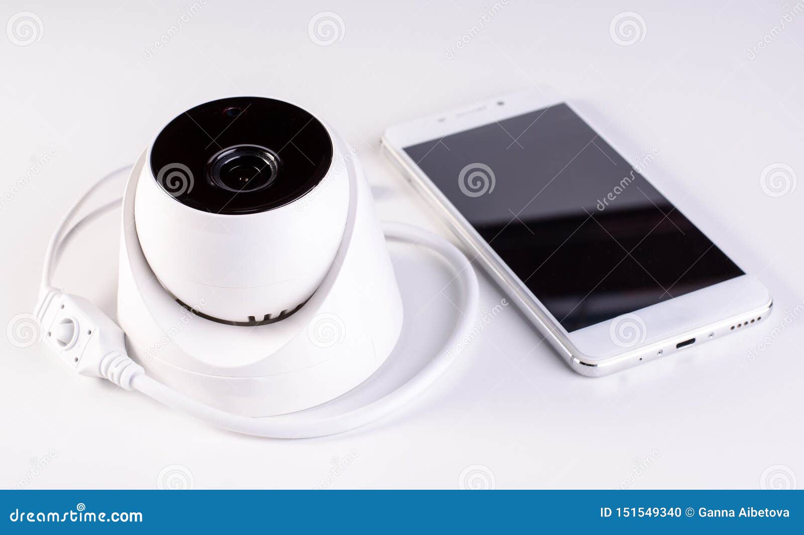 Cctv Camera Security System. Video Securityt on a Table. Good for ...