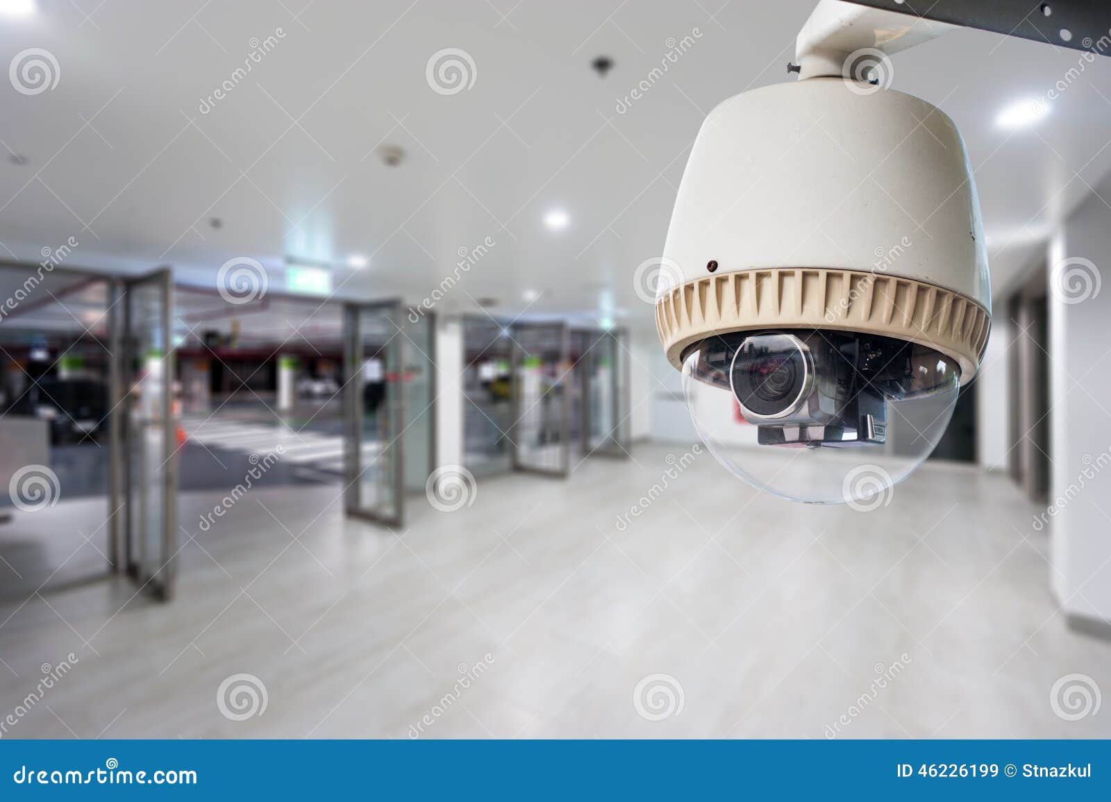 CCTV Camera or Surveillance Operating Stock Image - Image of modern ...
