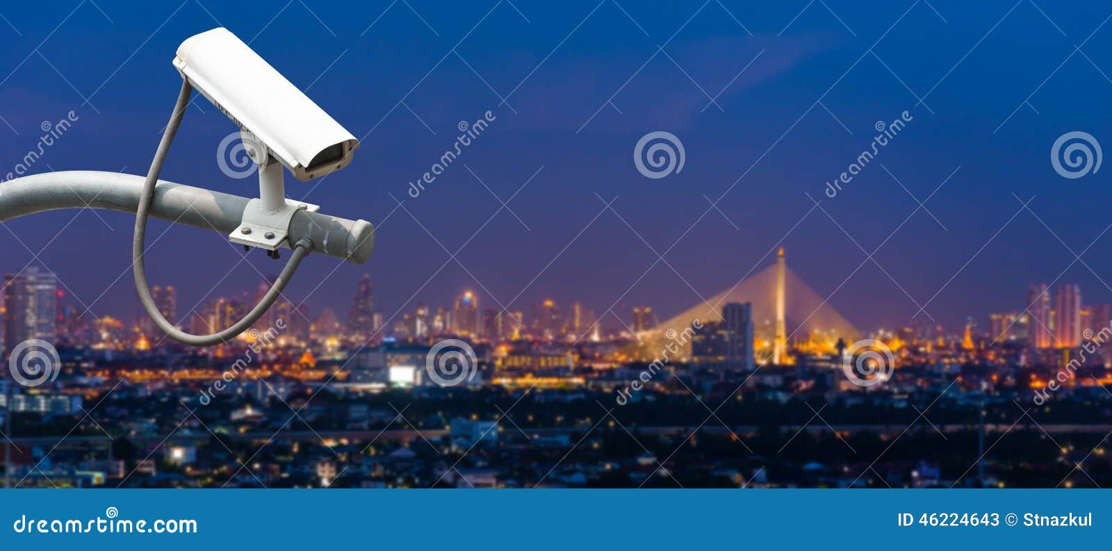 CCTV Camera stock image. Image of monitor, observe, center - 46224643