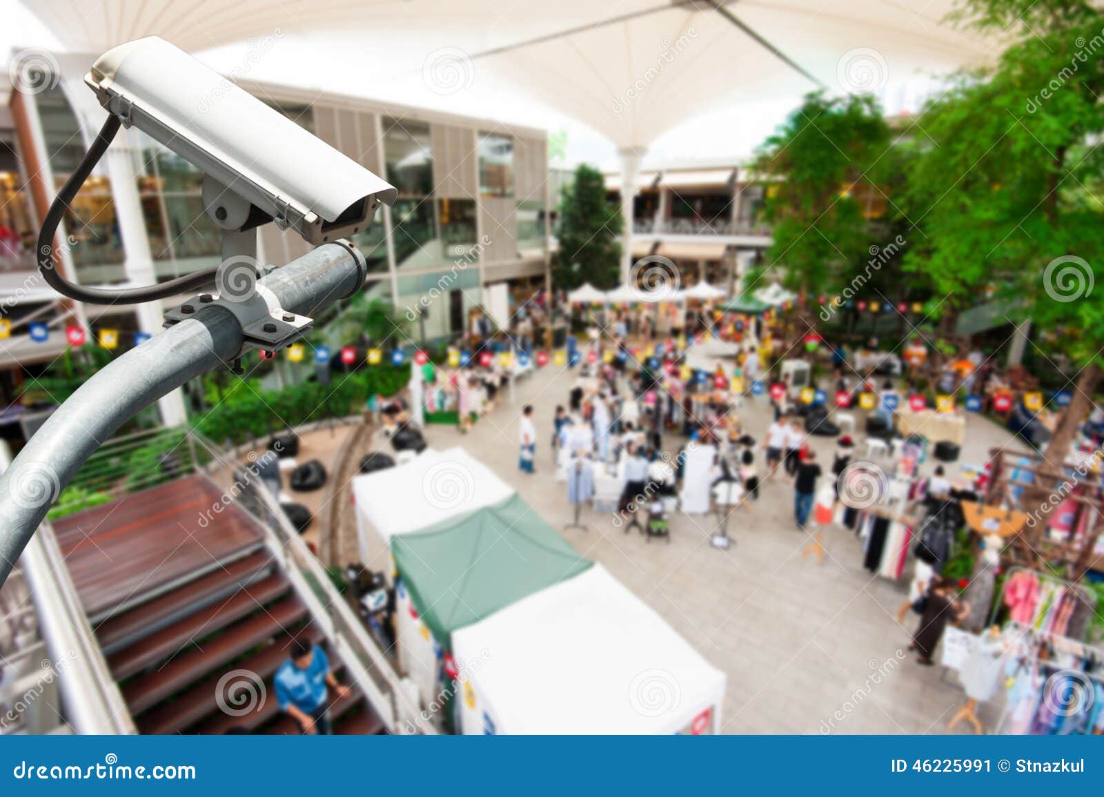 CCTV Camera stock image. Image of detection, people, control - 46225991