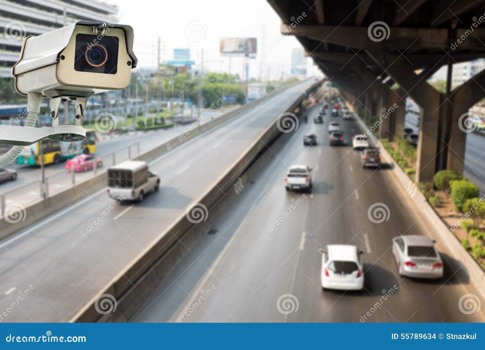 CCTV Camera or Surveillance Operating Stock Photo - Image of protect ...