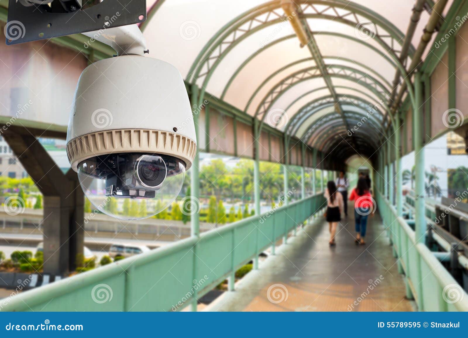 CCTV Camera or Surveillance Operating Stock Image - Image of monitoring ...