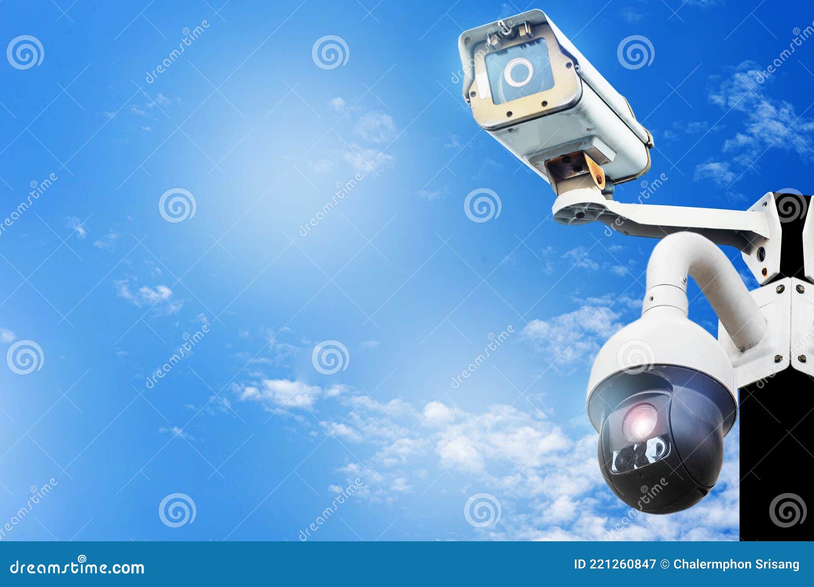 Cctv Camera System, Home Security Technology Condo Outside Security ...