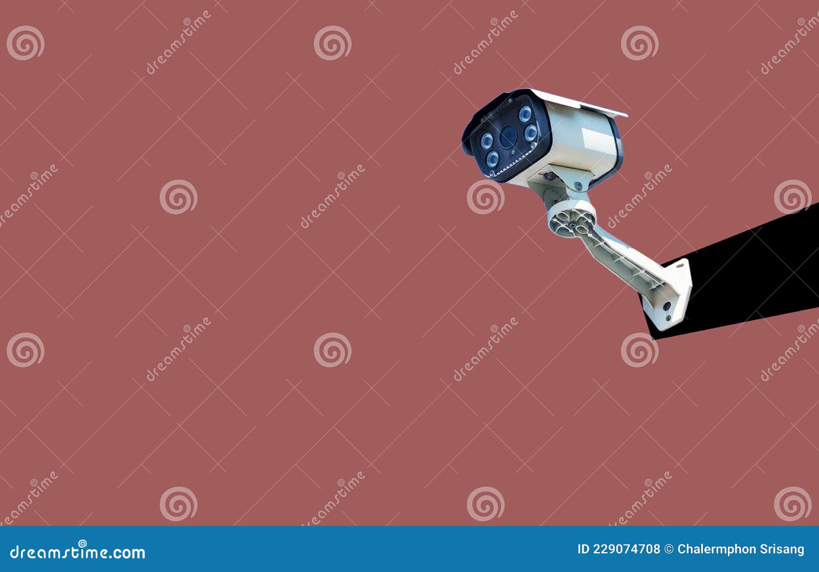 Cctv Camera System Take a Photo in the Room for Security Stock Photo ...