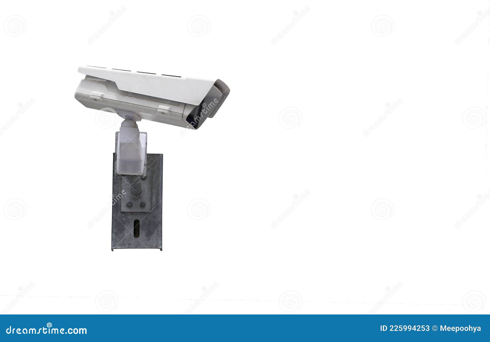 CCTV Camera Tool Isolated on White Background and Have Clipping Paths ...