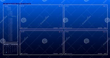 CCTV Camera User Interface Surveillance 005 Stock Vector - Illustration ...