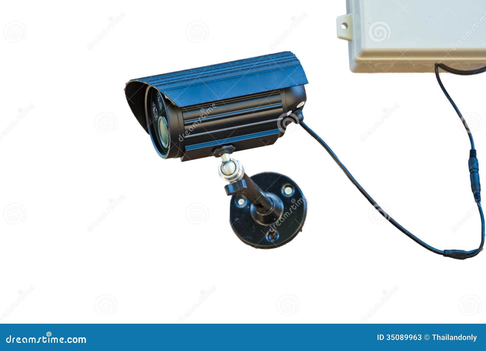 CCTV Camera Watching for Security 24 Hours Stock Image - Image of ...