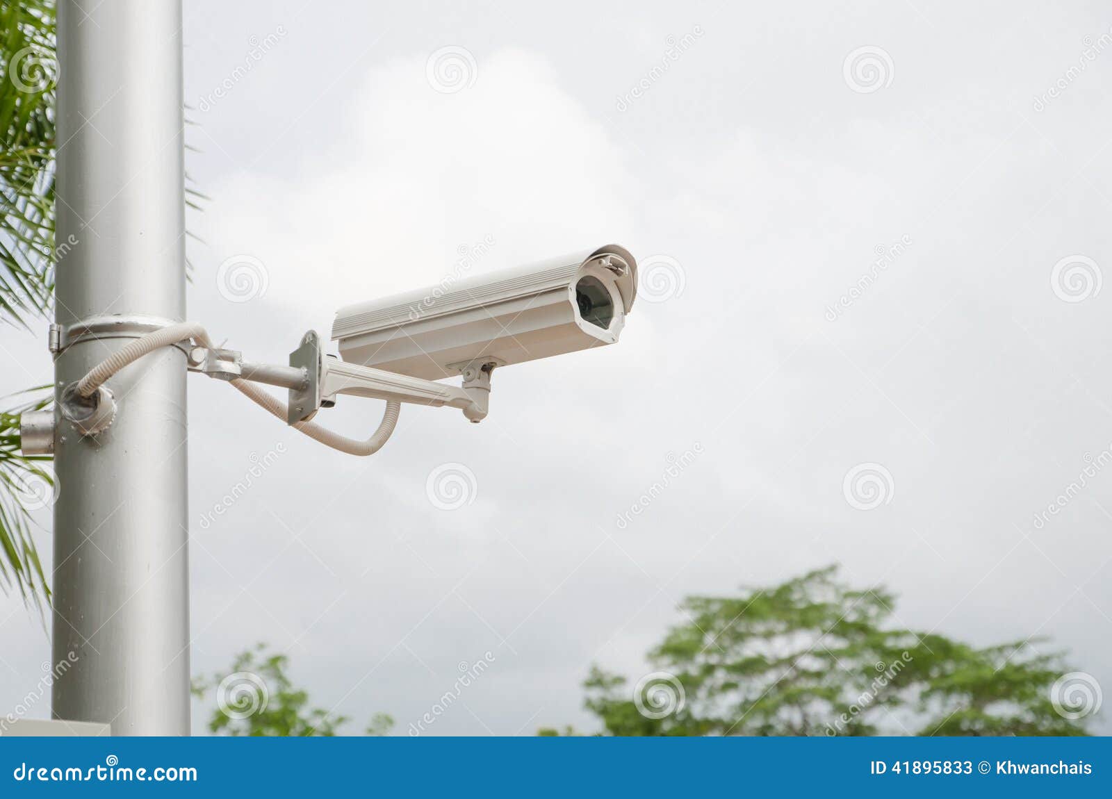 CCTV Camera Watching for Security Stock Image - Image of safety, hours ...