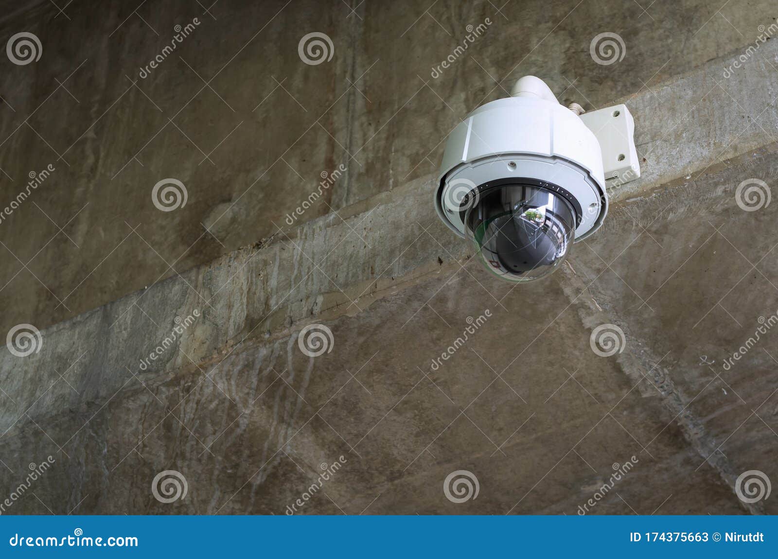 CCTV stock image. Image of dome, overhead, technology - 174375663