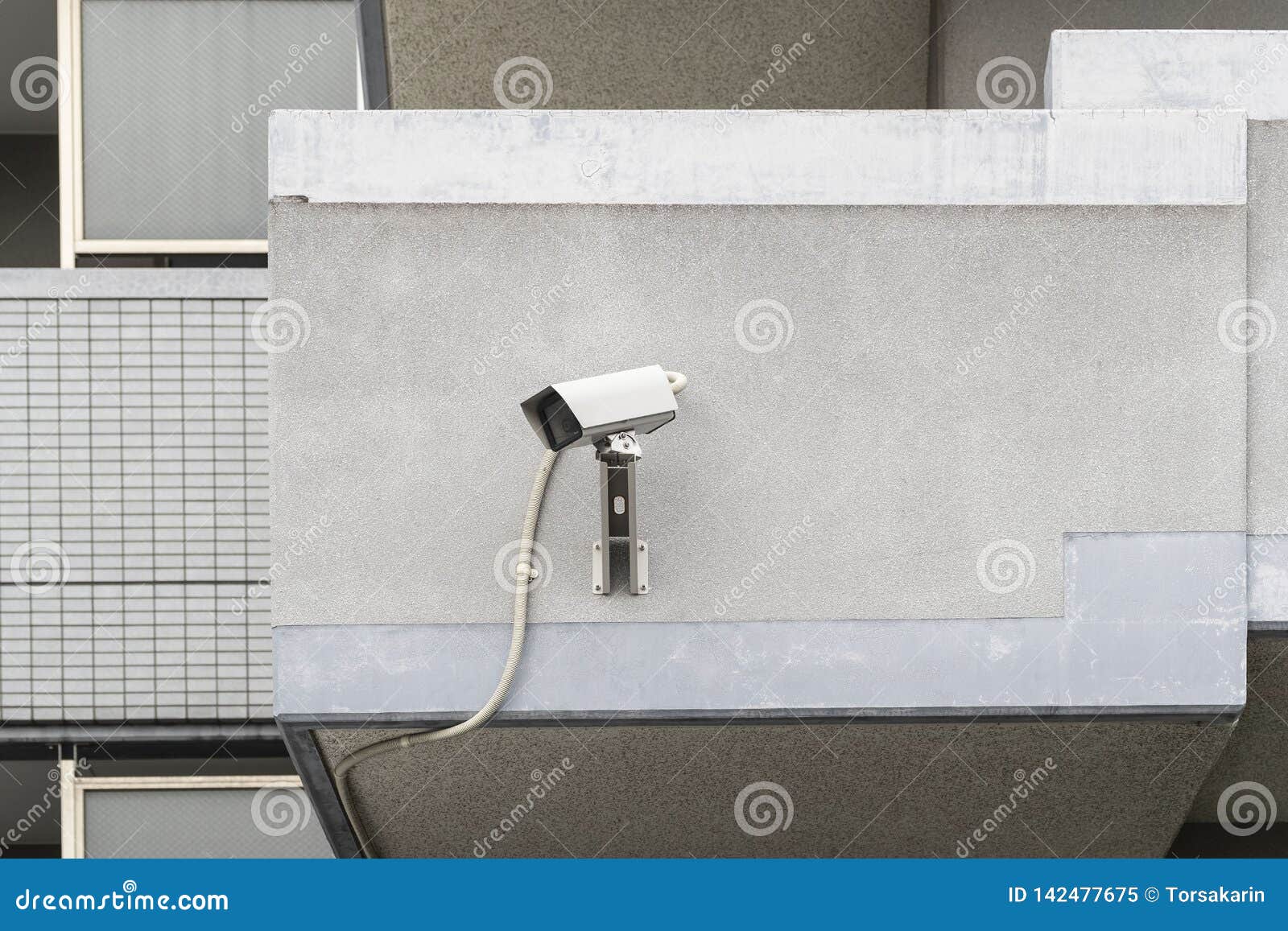 CCTV stock image. Image of crime, electronic, balcony - 142477675