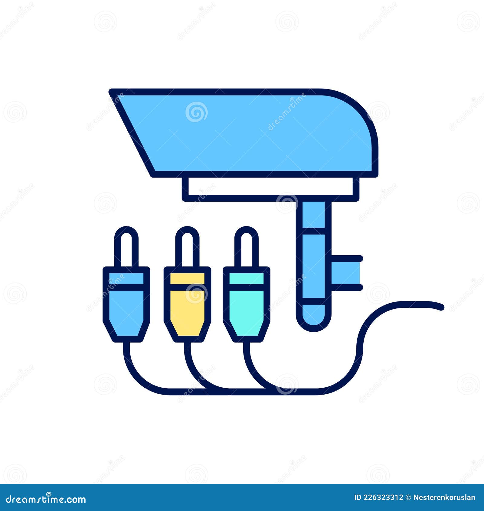 Two Color Cctv Headquarters Vector Icon From Asian Concept. Isolated ...