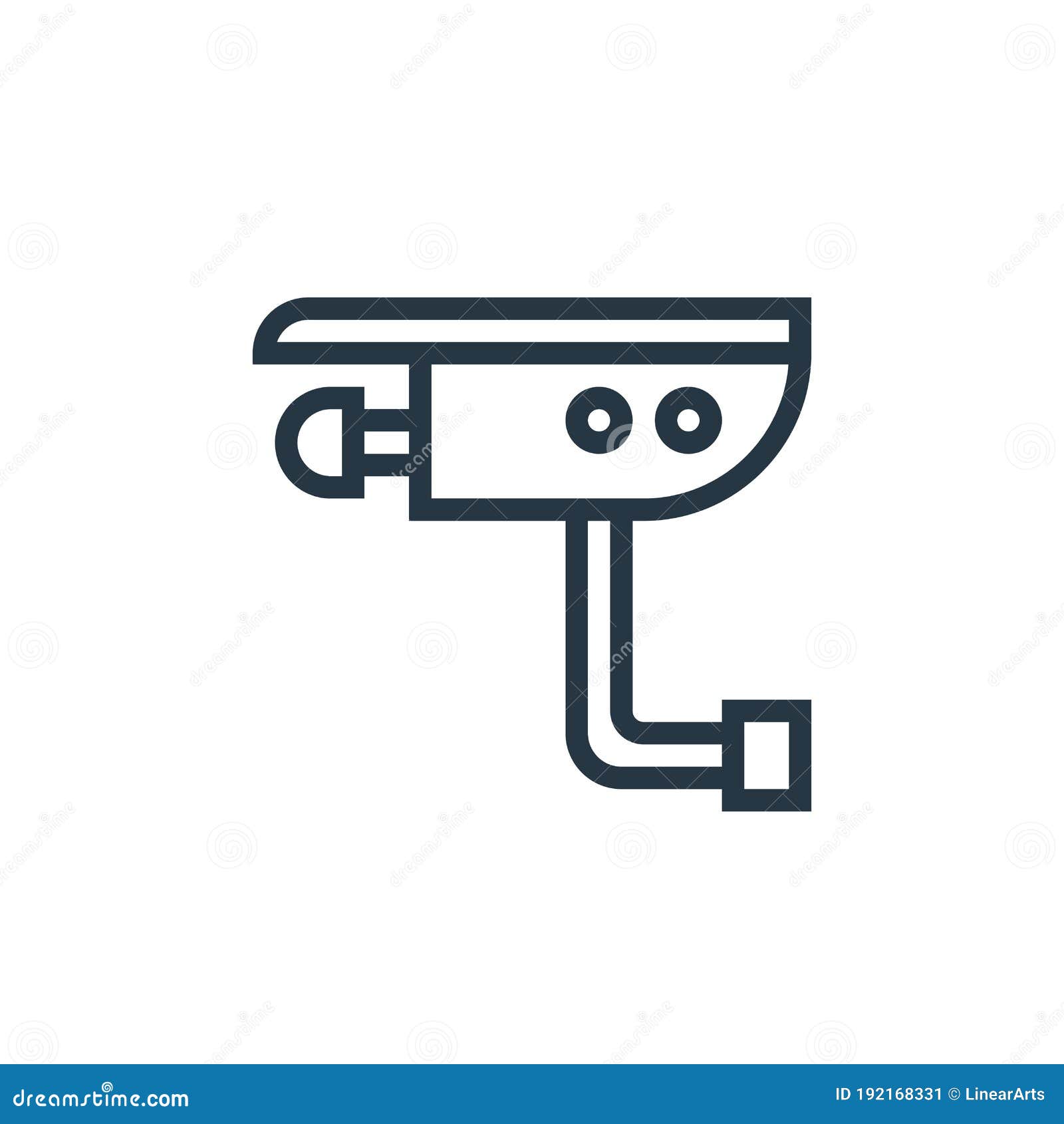 Cctv Icon Vector from Appliances Concept. Thin Line Illustration of ...