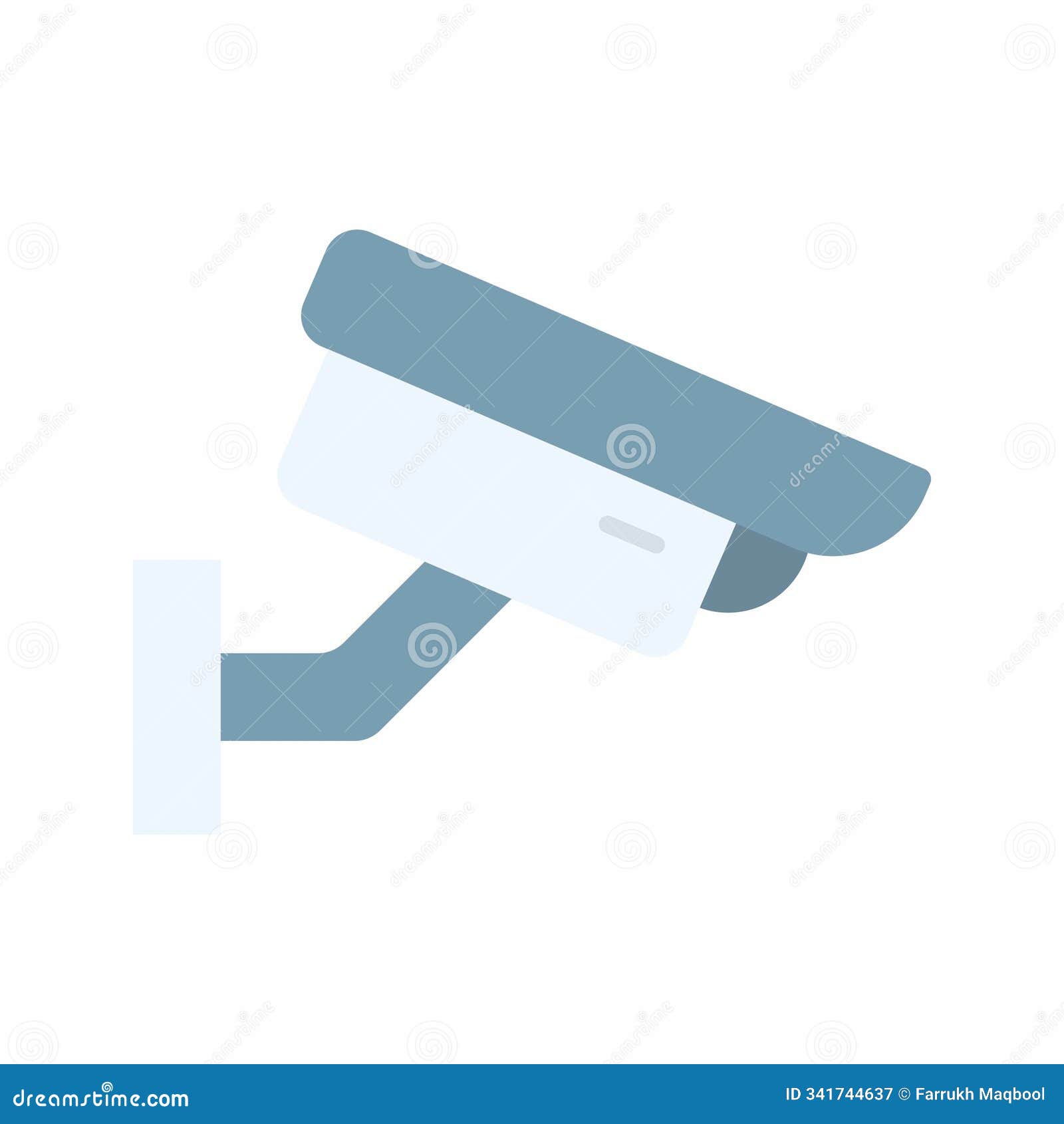 The Cctv Icon. Camera And Surveillance, Security, Observation Symbol ...
