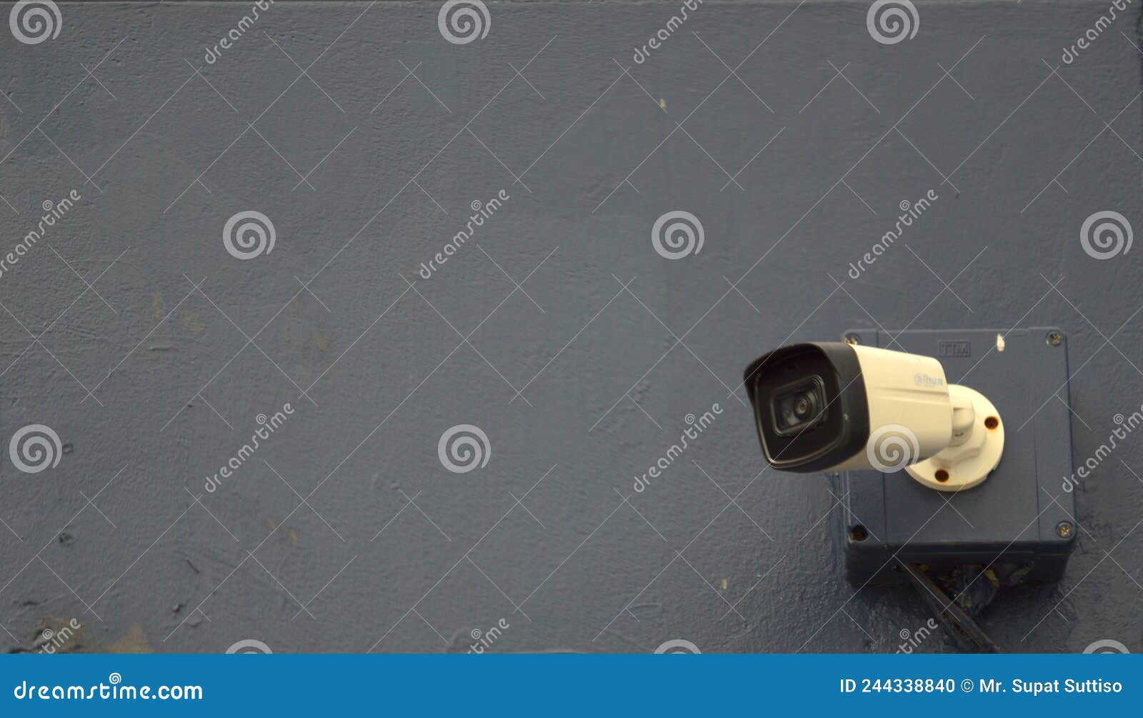 CCTV Installed To the Wall of the House, Concept of Care, Security ...