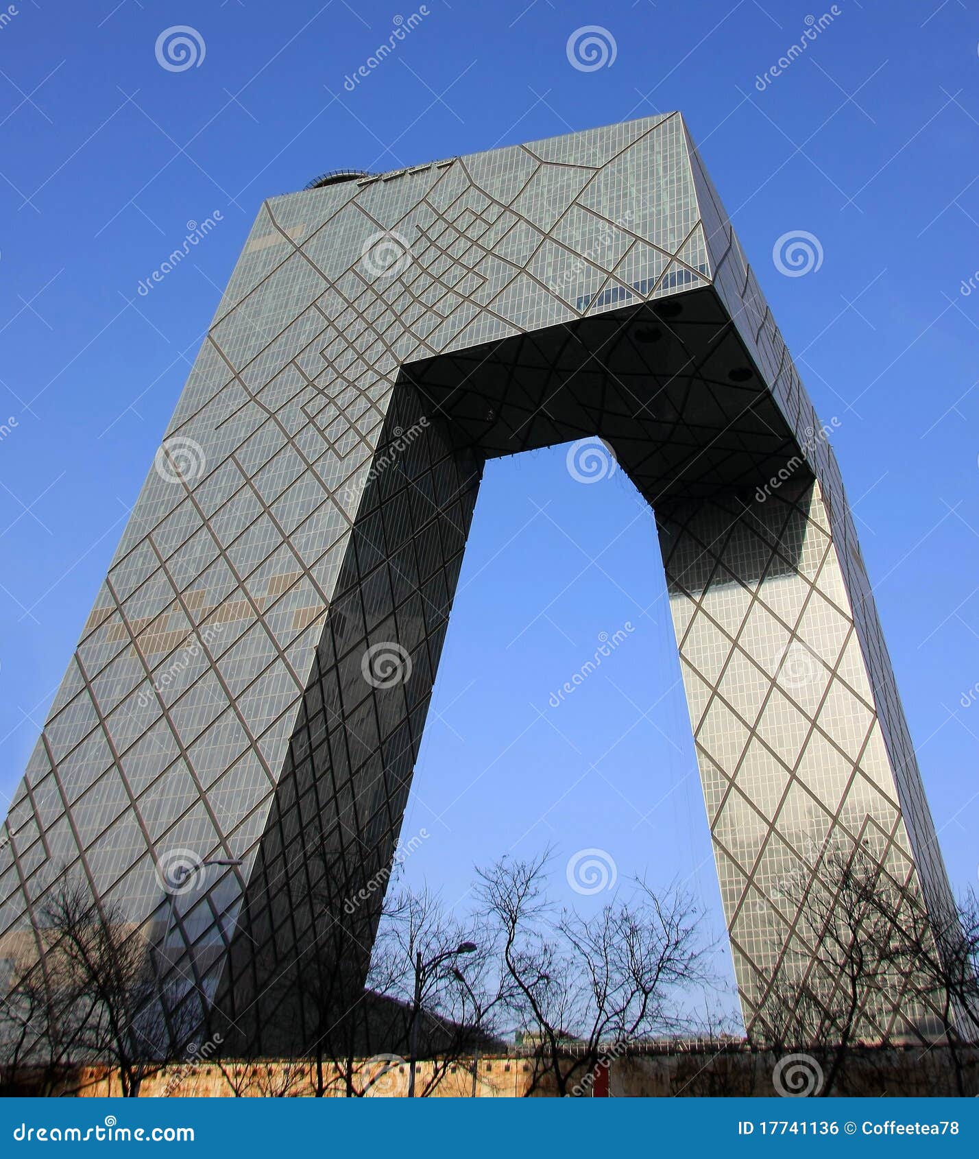 CCTV New tower stock photo. Image of great, tower, city - 17741136