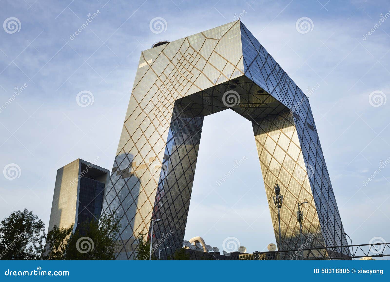 CCTV Futuristic Building China Editorial Photo - Image of beijing ...