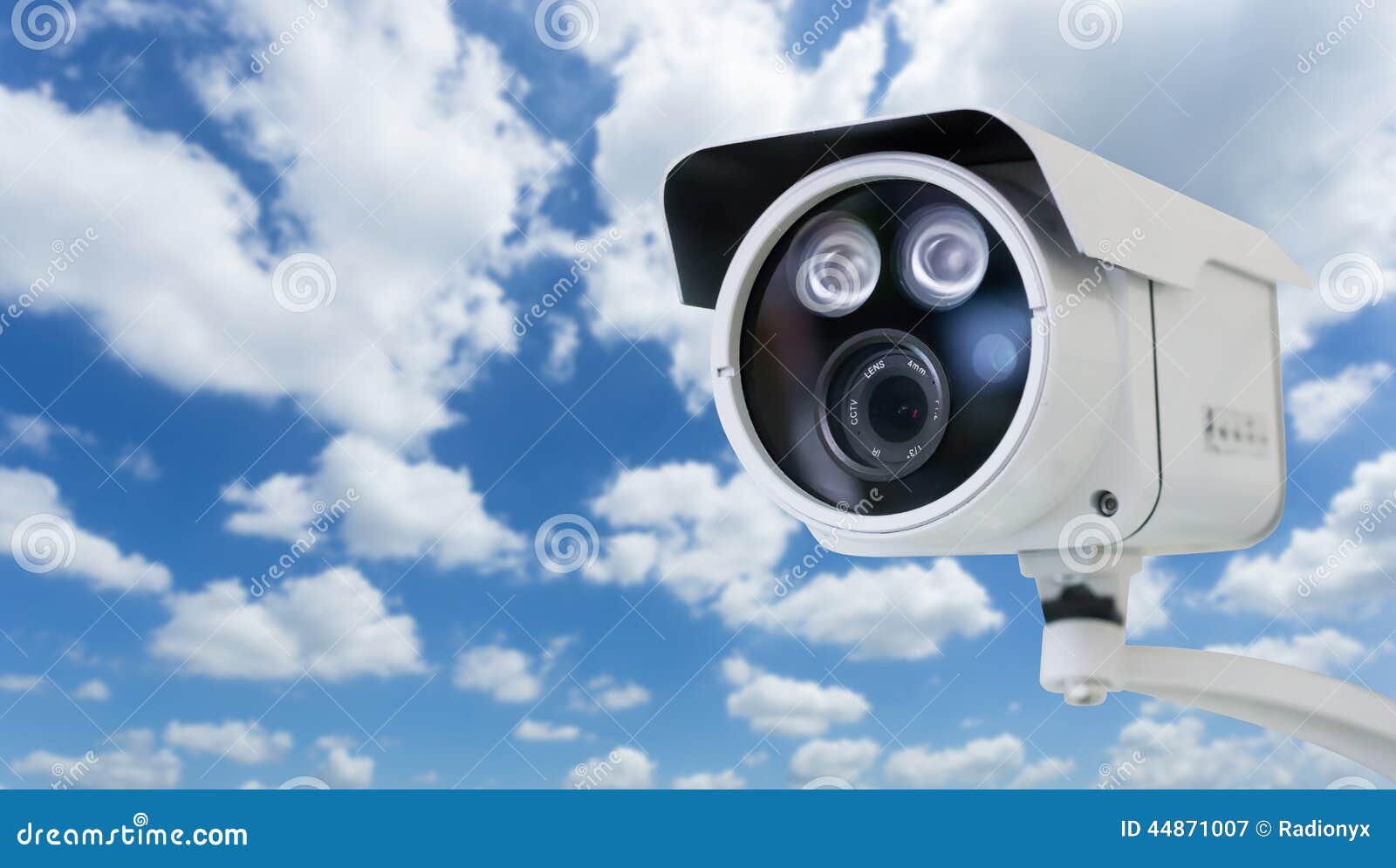 CCTV security camera stock image. Image of safety, outdoor - 44871007