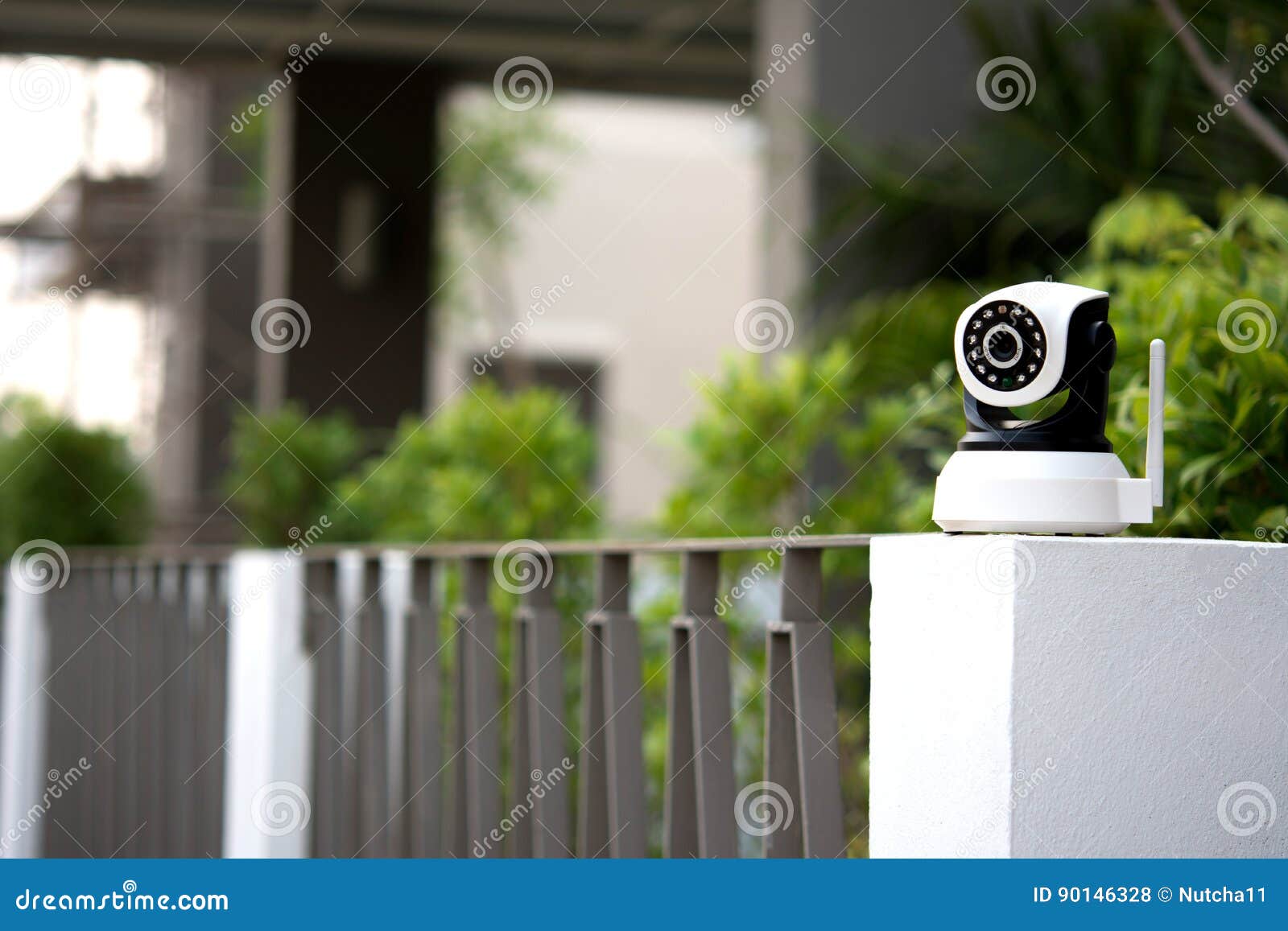 CCTV Security Camera Operating in Home. Stock Photo - Image of industry ... CCTV Security Camera Operating in Home. Stock Photo - Image of industry ...