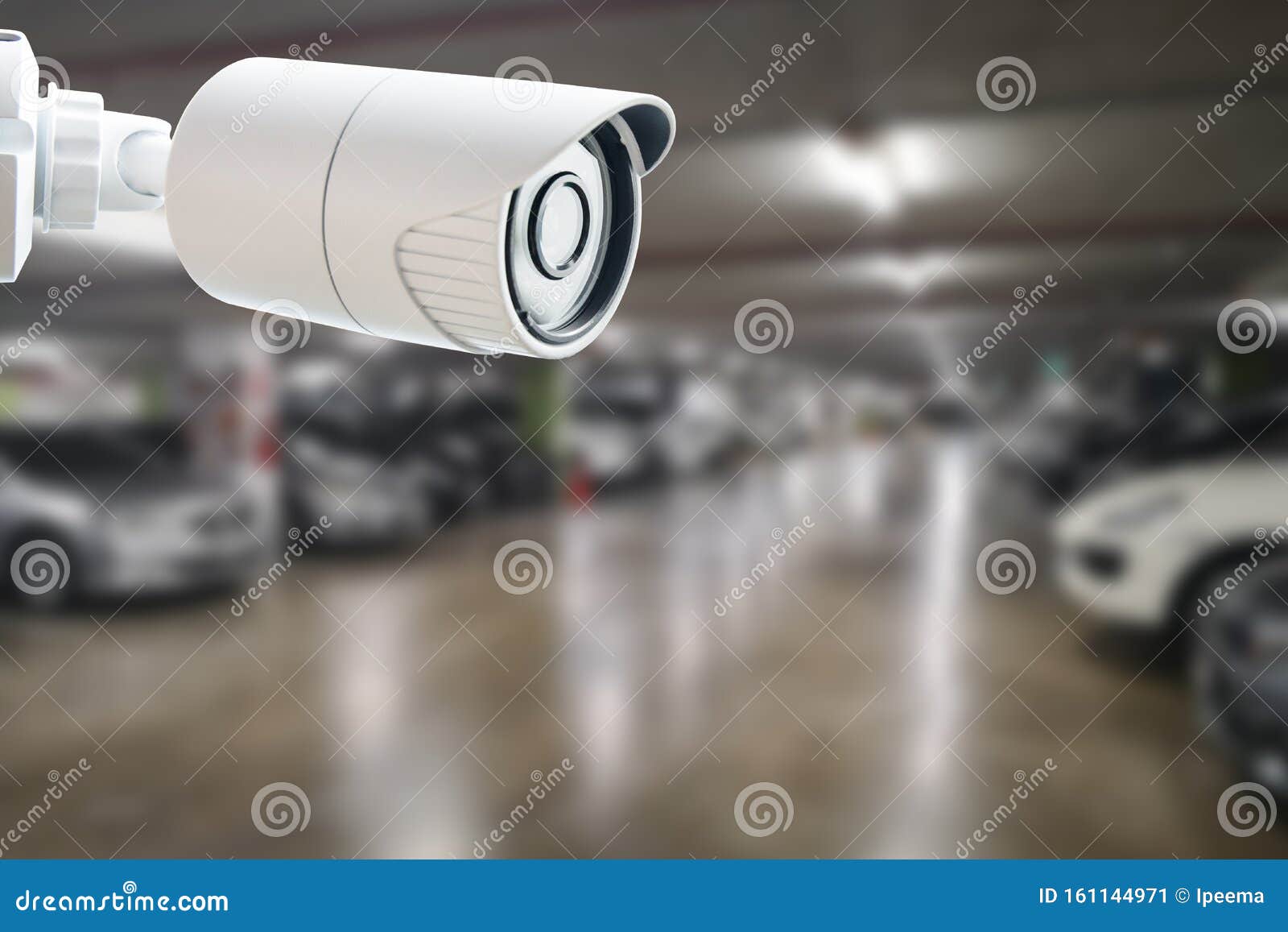 CCTV Security Camera Protect and Prevent Property Concept. Stock Image ...