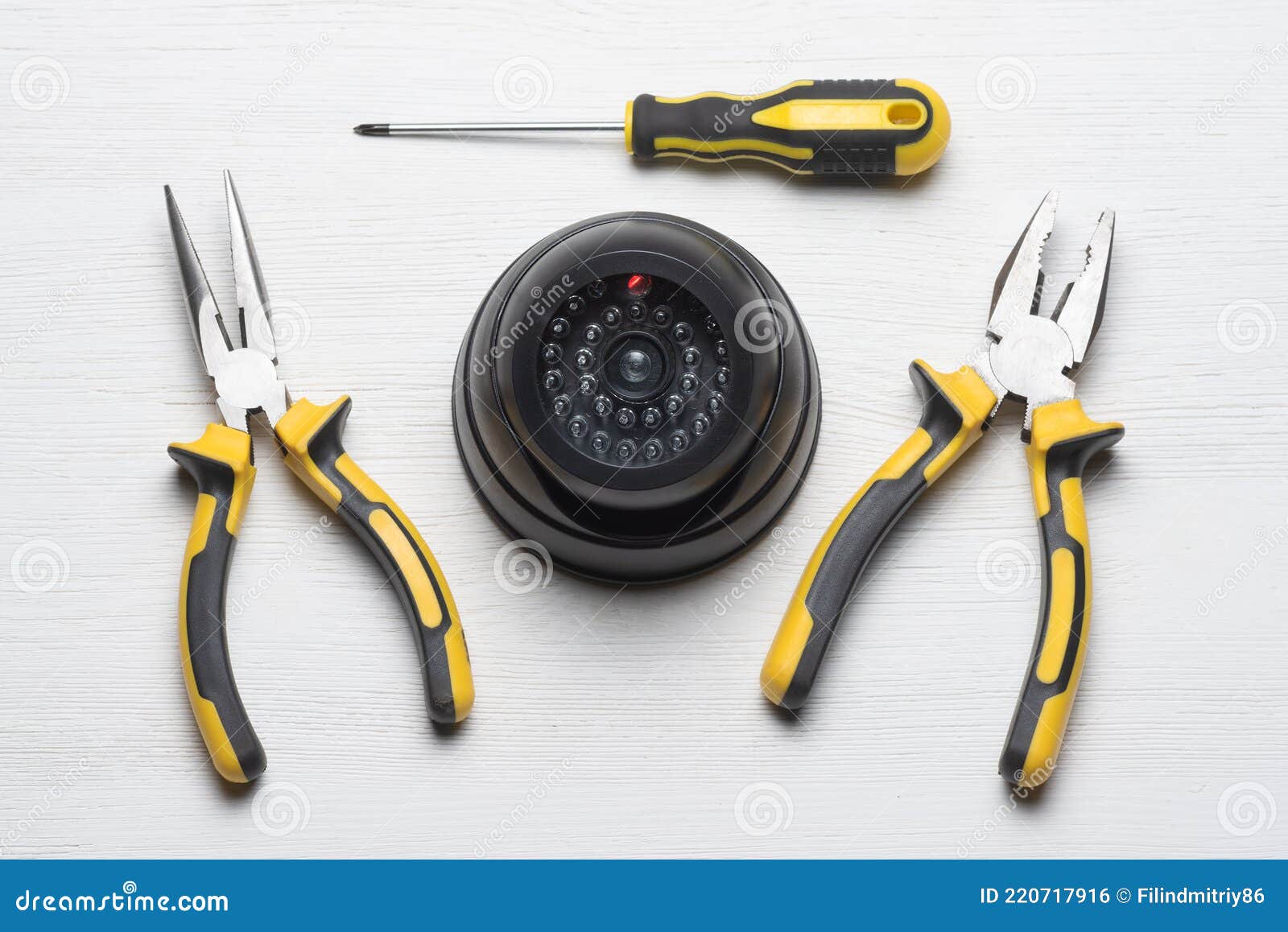 CCTV security camera stock photo. Image of protection - 220717916