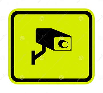 CCTV Security Camera Symbol Sign, Vector Illustration, Isolate on White ...