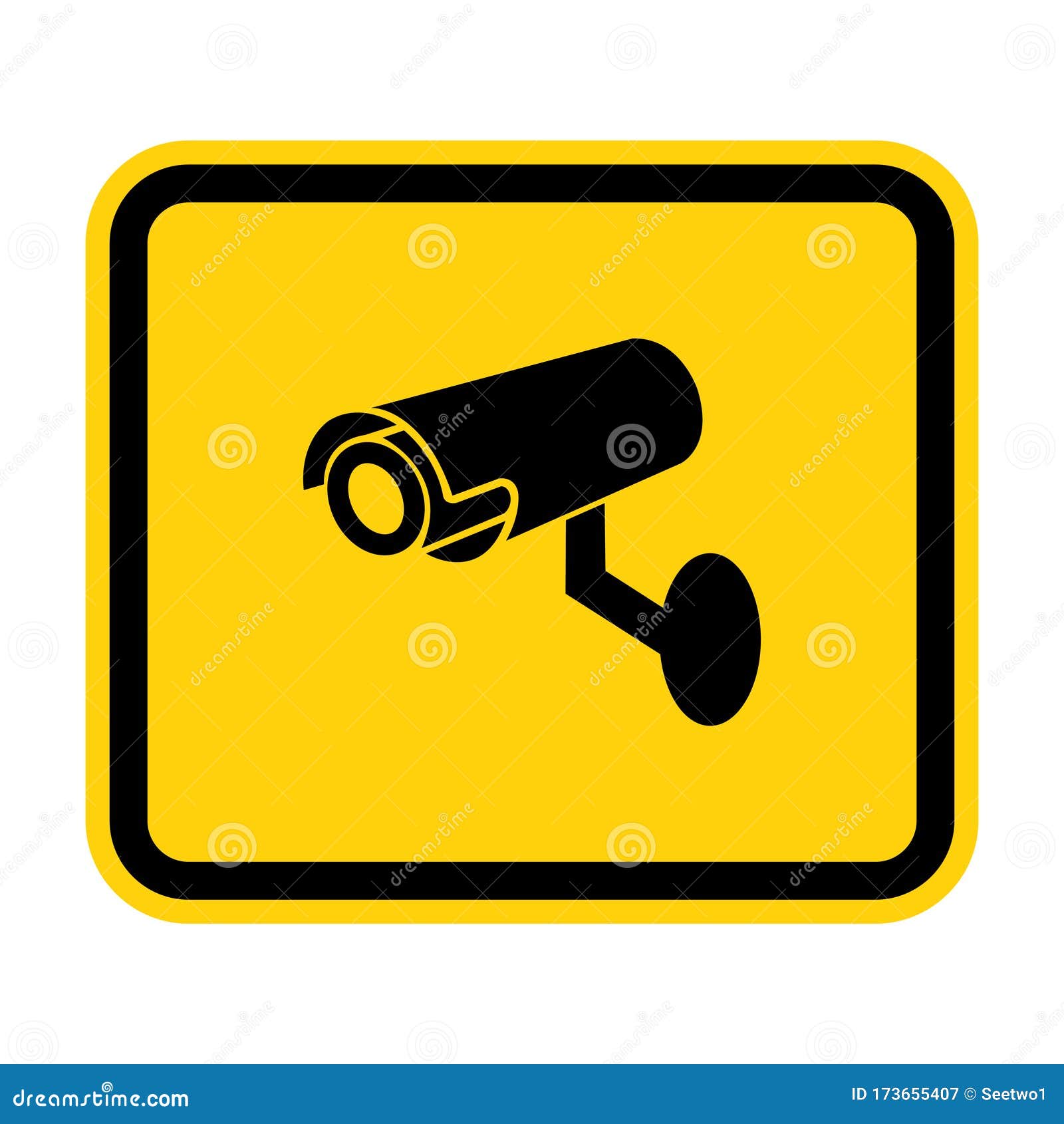 CCTV Security Camera Symbol Sign, Vector Illustration, Isolate on White ...