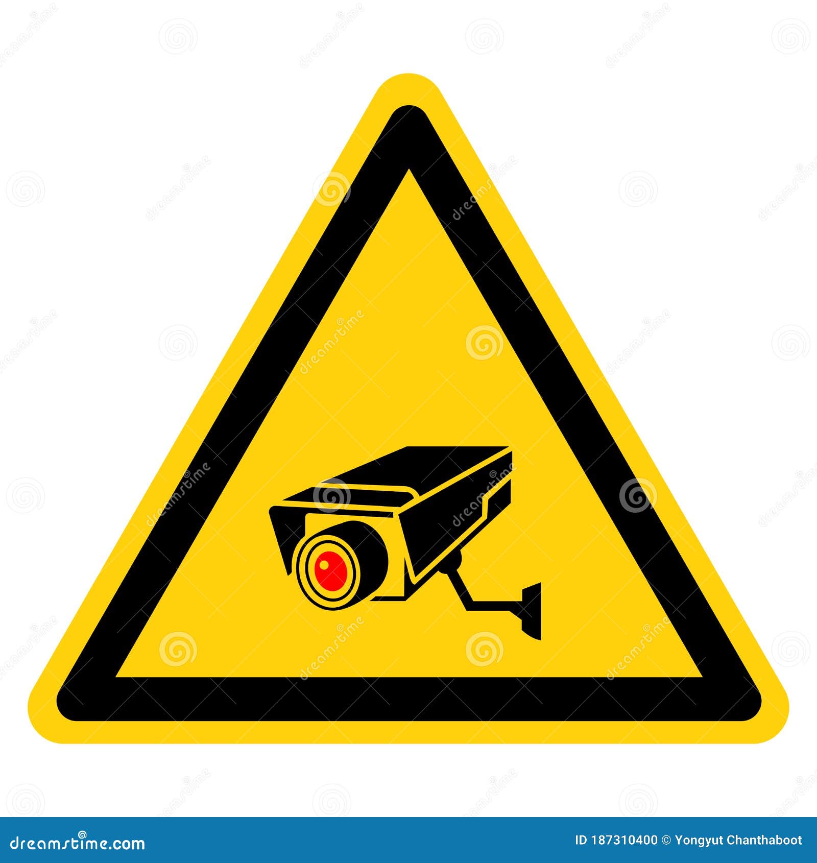 CCTV Security Camera Symbol Sign, Vector Illustration, Isolate on White ...