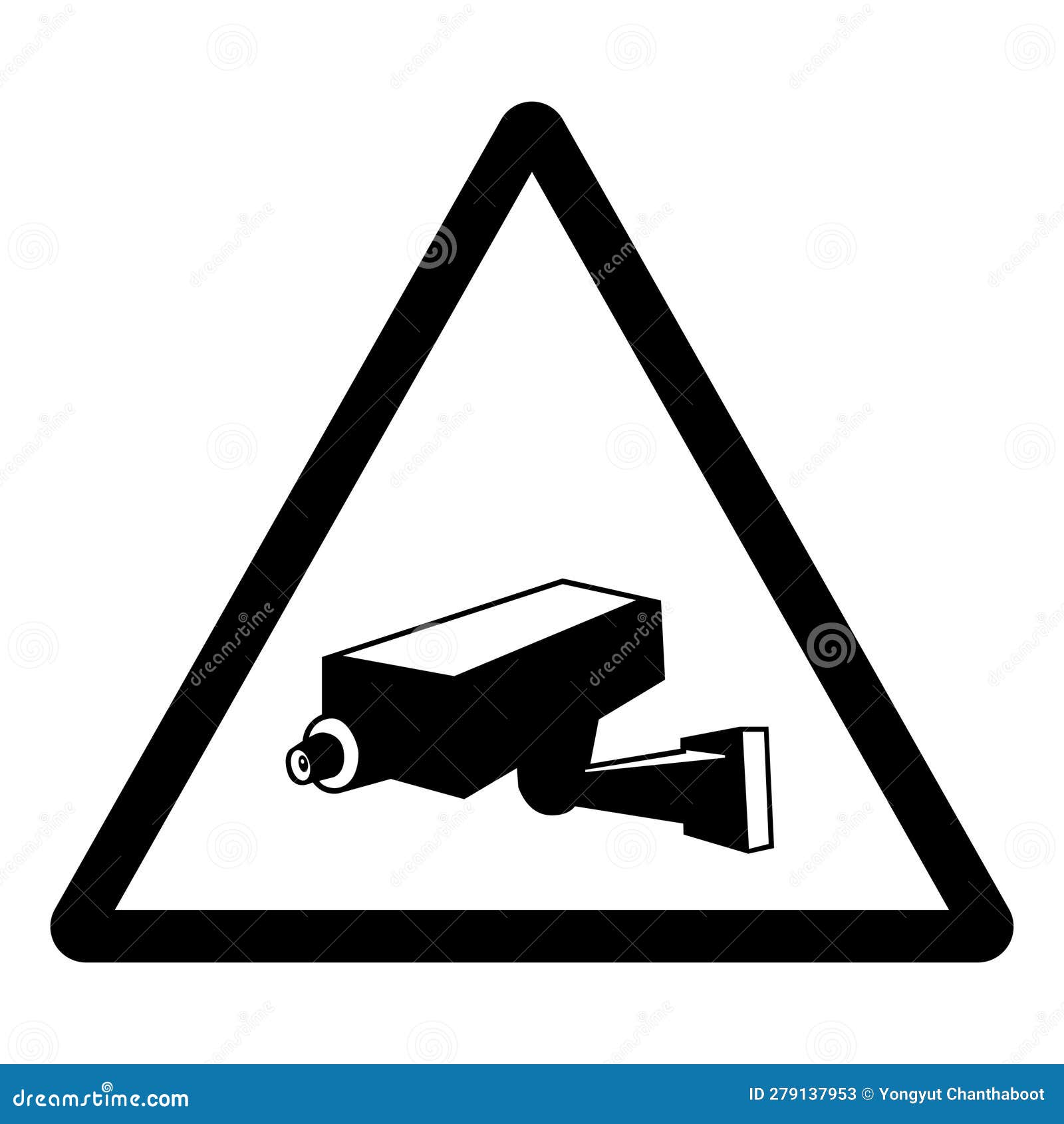 CCTV Security Camera Symbol Sign, Vector Illustration, Isolate on White ...