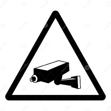 CCTV Security Camera Symbol Sign, Vector Illustration, Isolate on White ...