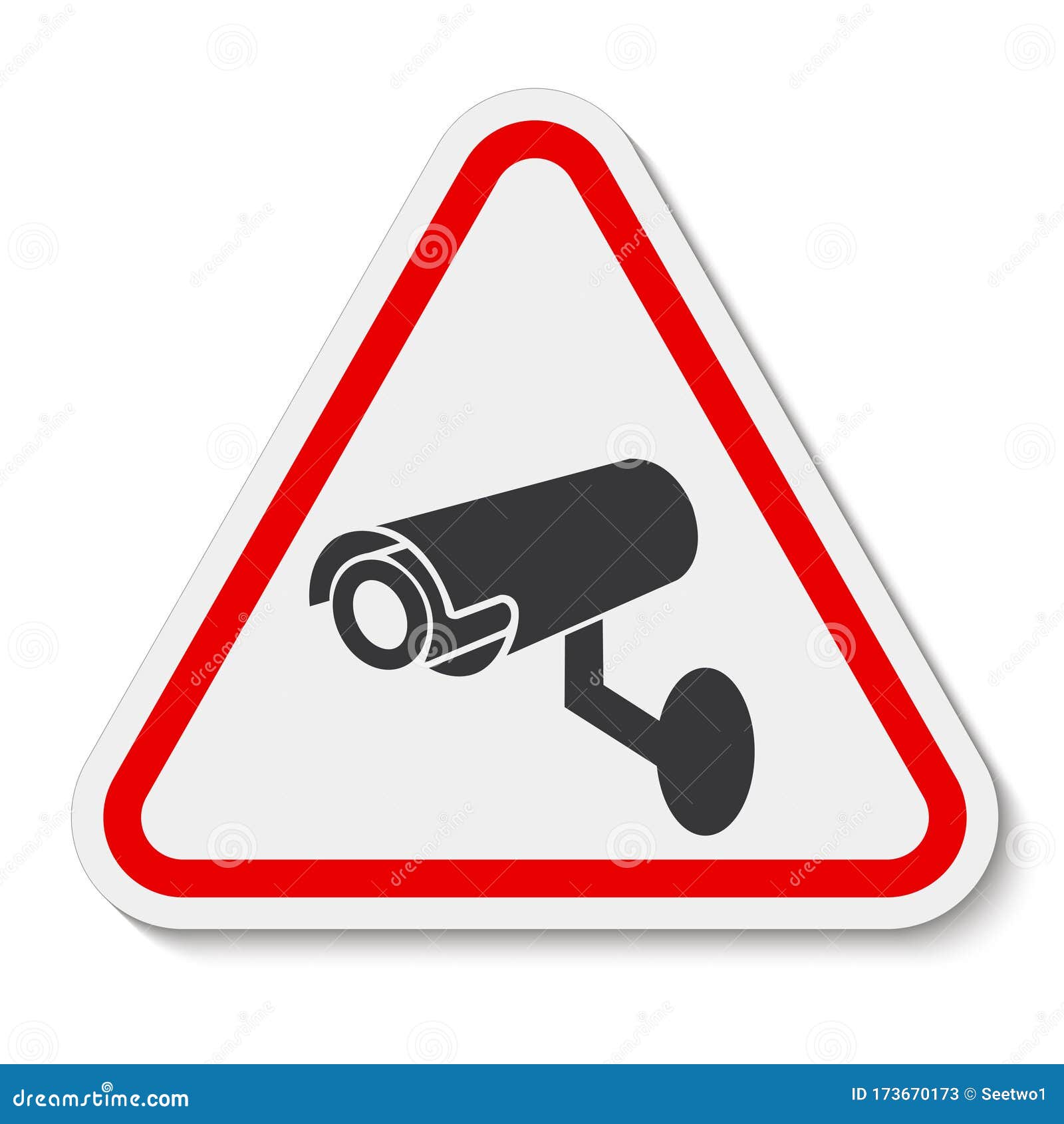 CCTV Security Camera Symbol Sign, Vector Illustration, Isolate on White ...