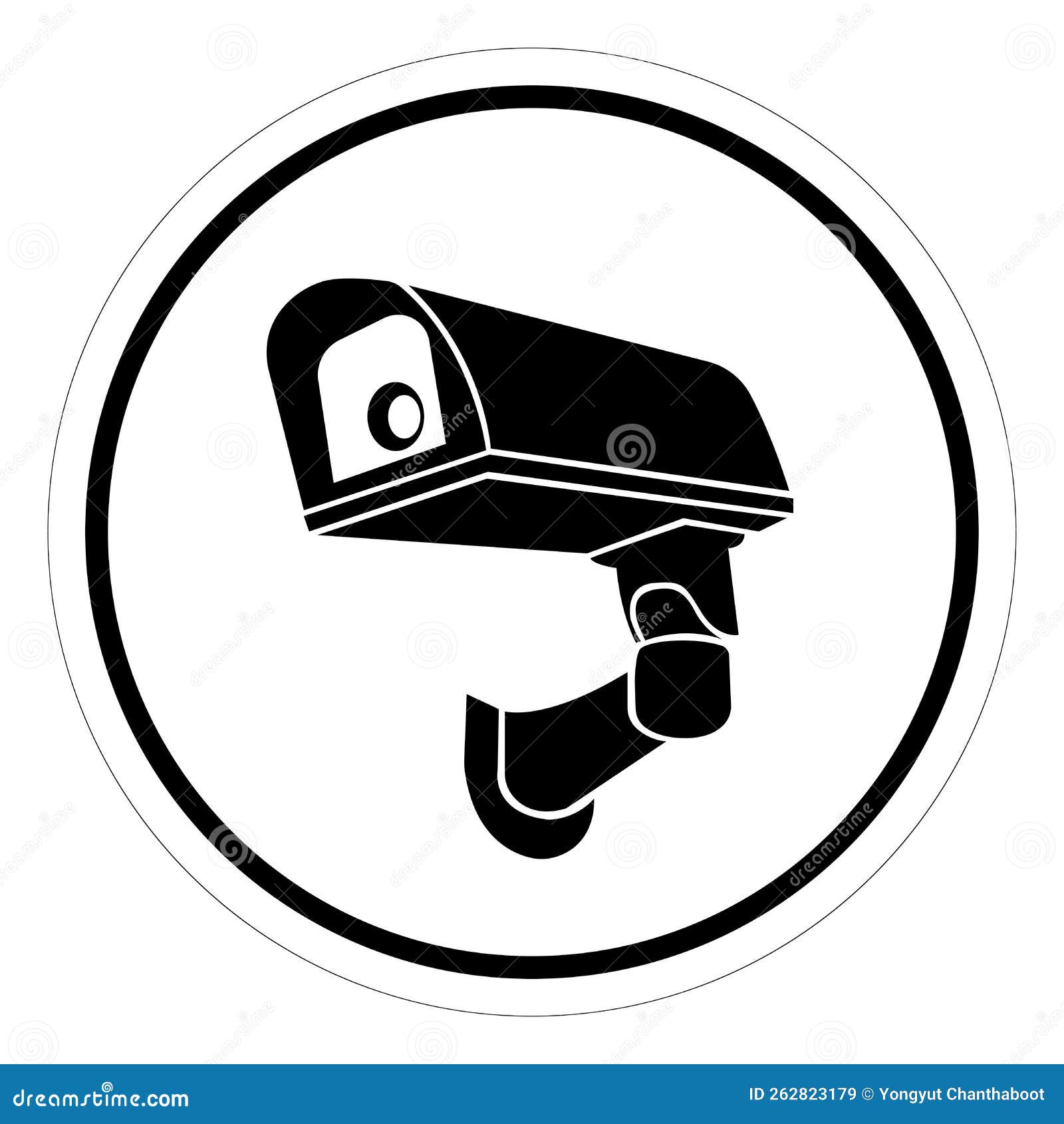 CCTV Security Camera Symbol Sign, Vector Illustration, Isolate on White ...