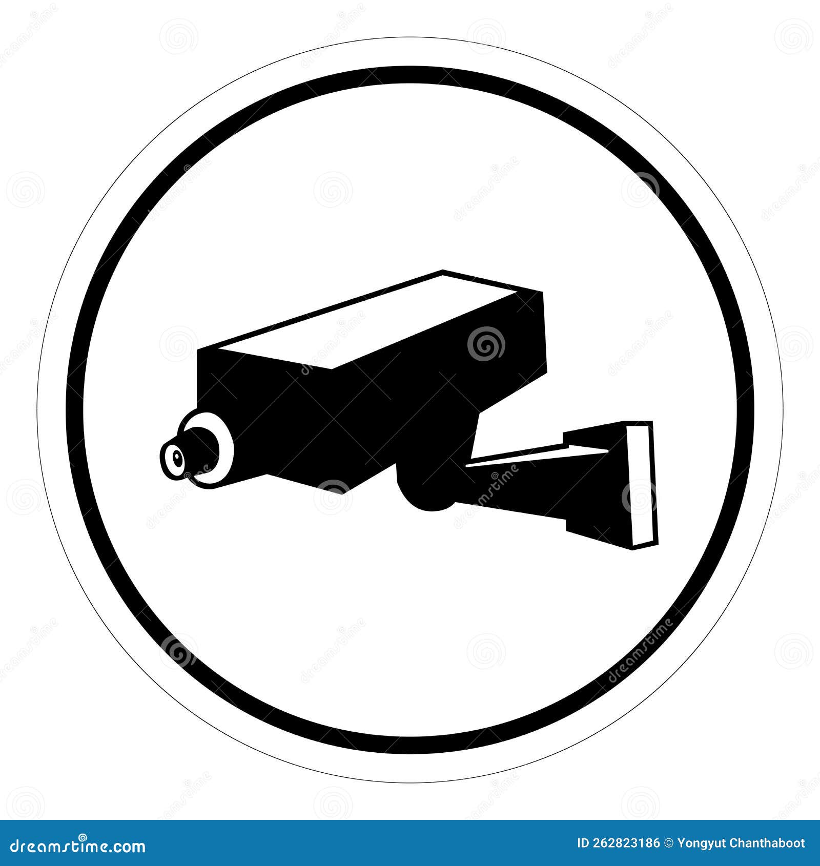 CCTV Security Camera Symbol Sign, Vector Illustration, Isolate on White ...