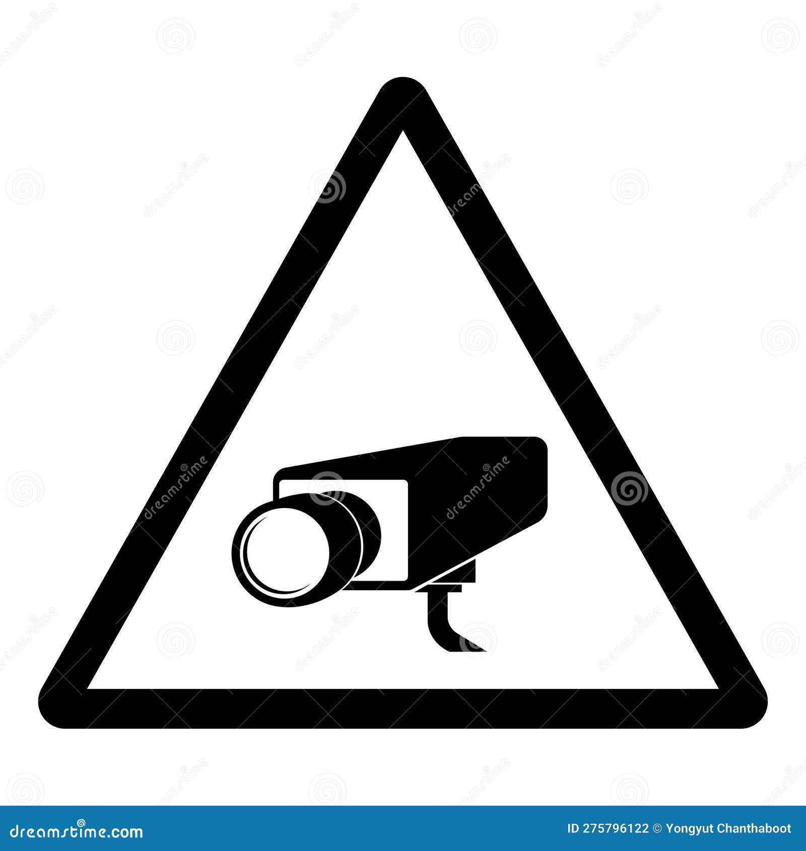 CCTV Security Camera Symbol Sign, Vector Illustration, Isolate on White ...