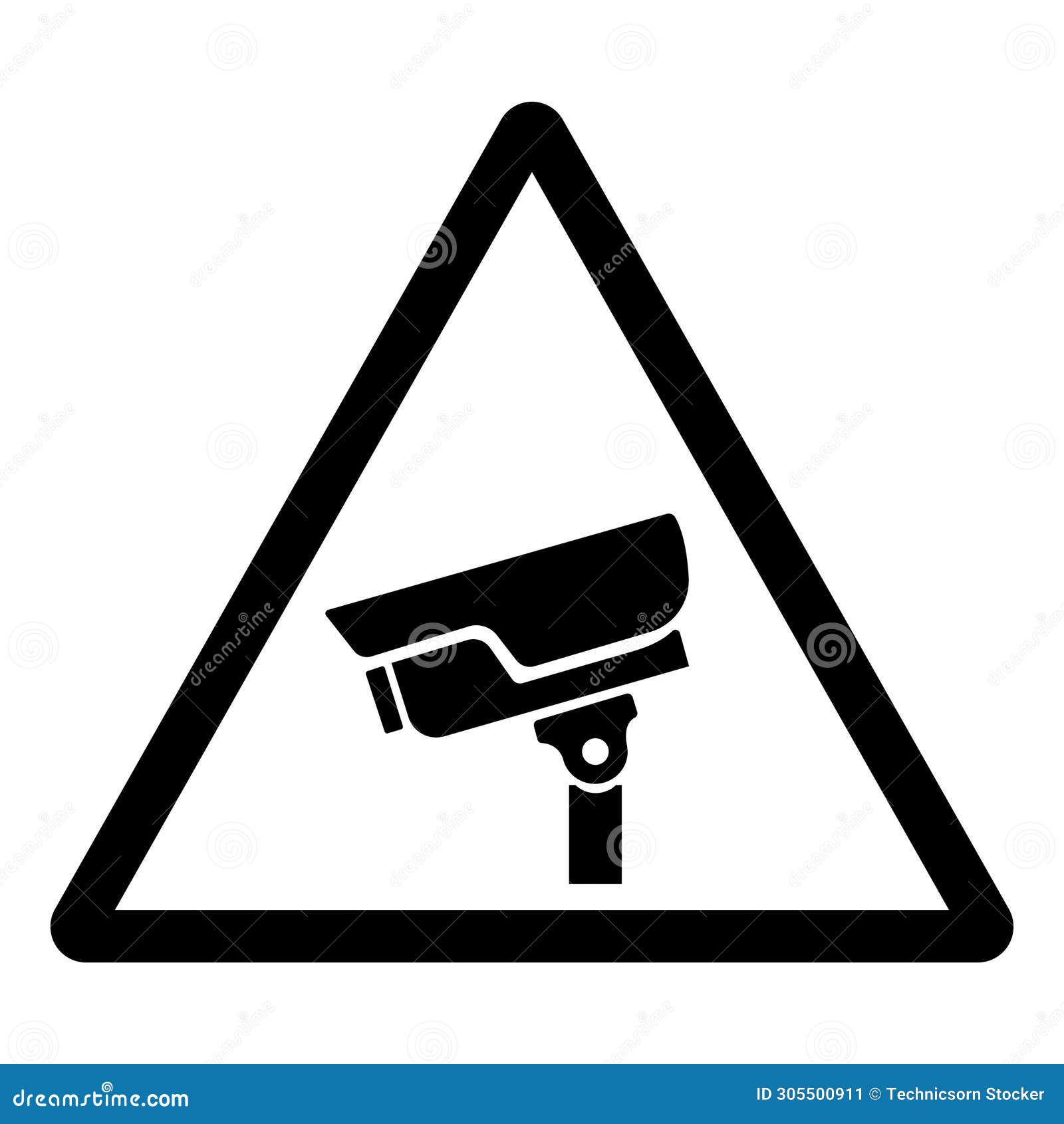 CCTV Security Camera Symbol Sign, Vector Illustration, Isolate on White ...