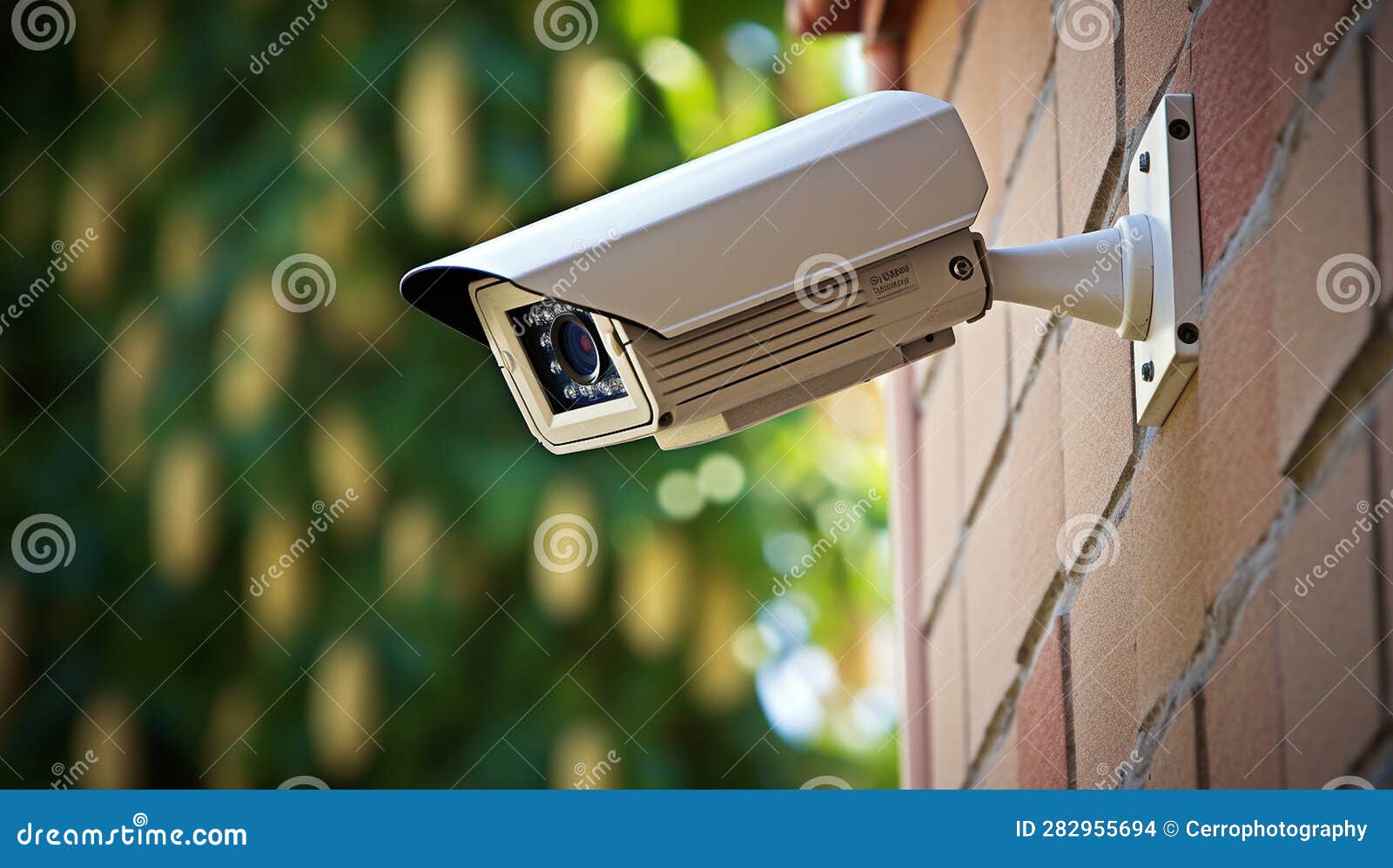 CCTV Security Camera System Being Used for Surveillance Purposes Placed ...