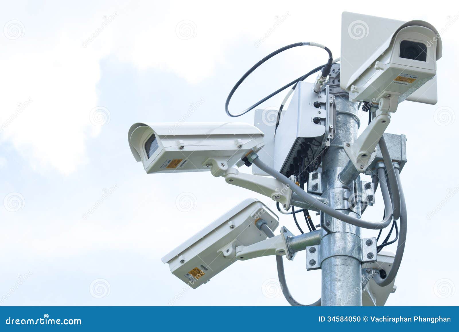 CCTV. stock photo. Image of record, equipment, cctv, monitoring - 34584050