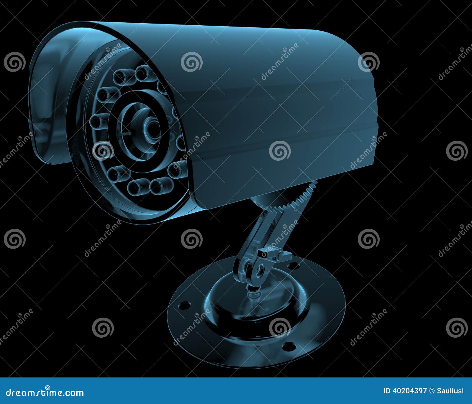 CCTV Surveillance Signs Cartoon Vector | CartoonDealer.com #940027