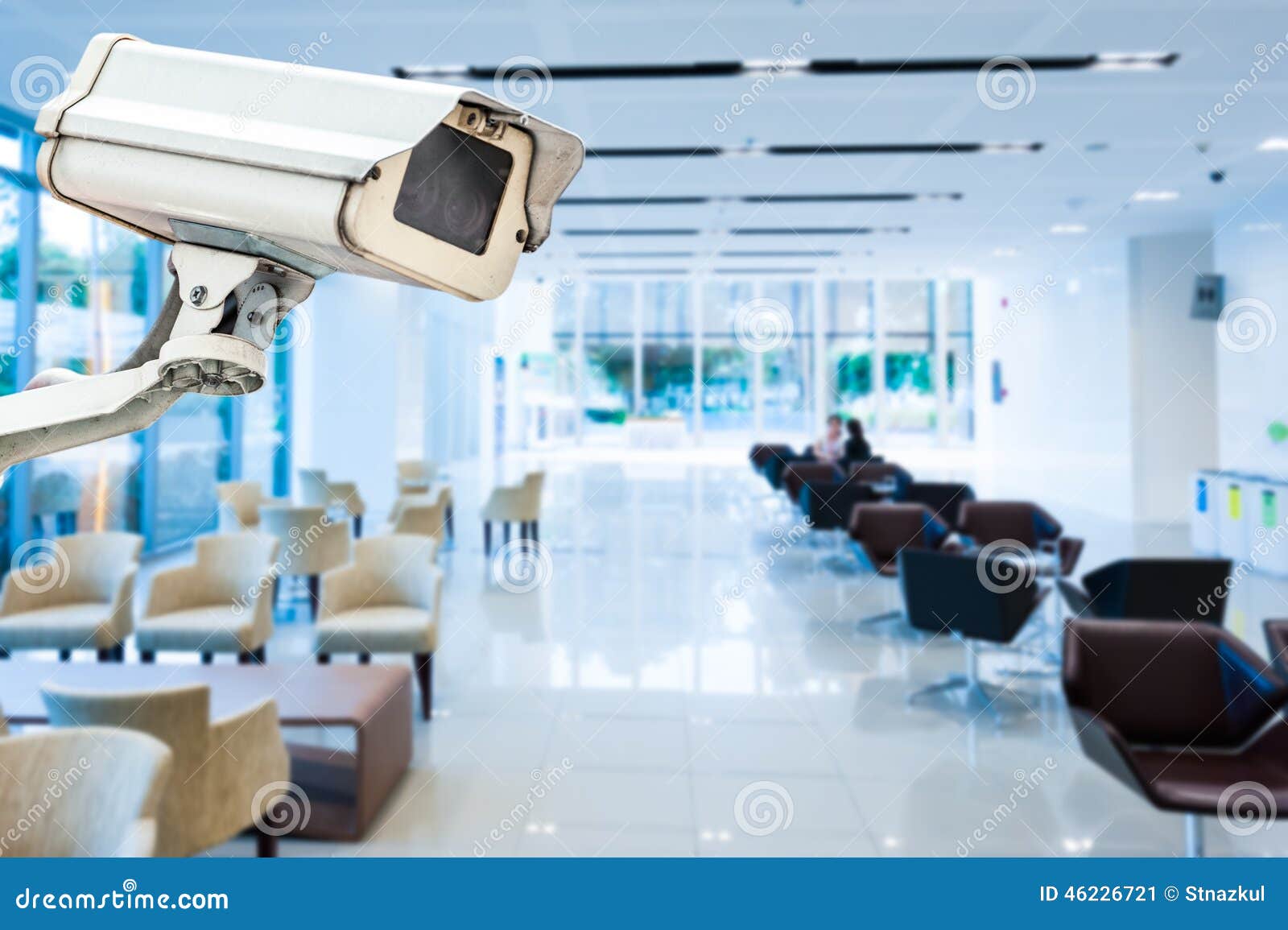 CCTV or Surveillance Operating Stock Image - Image of overhead, alarm ...