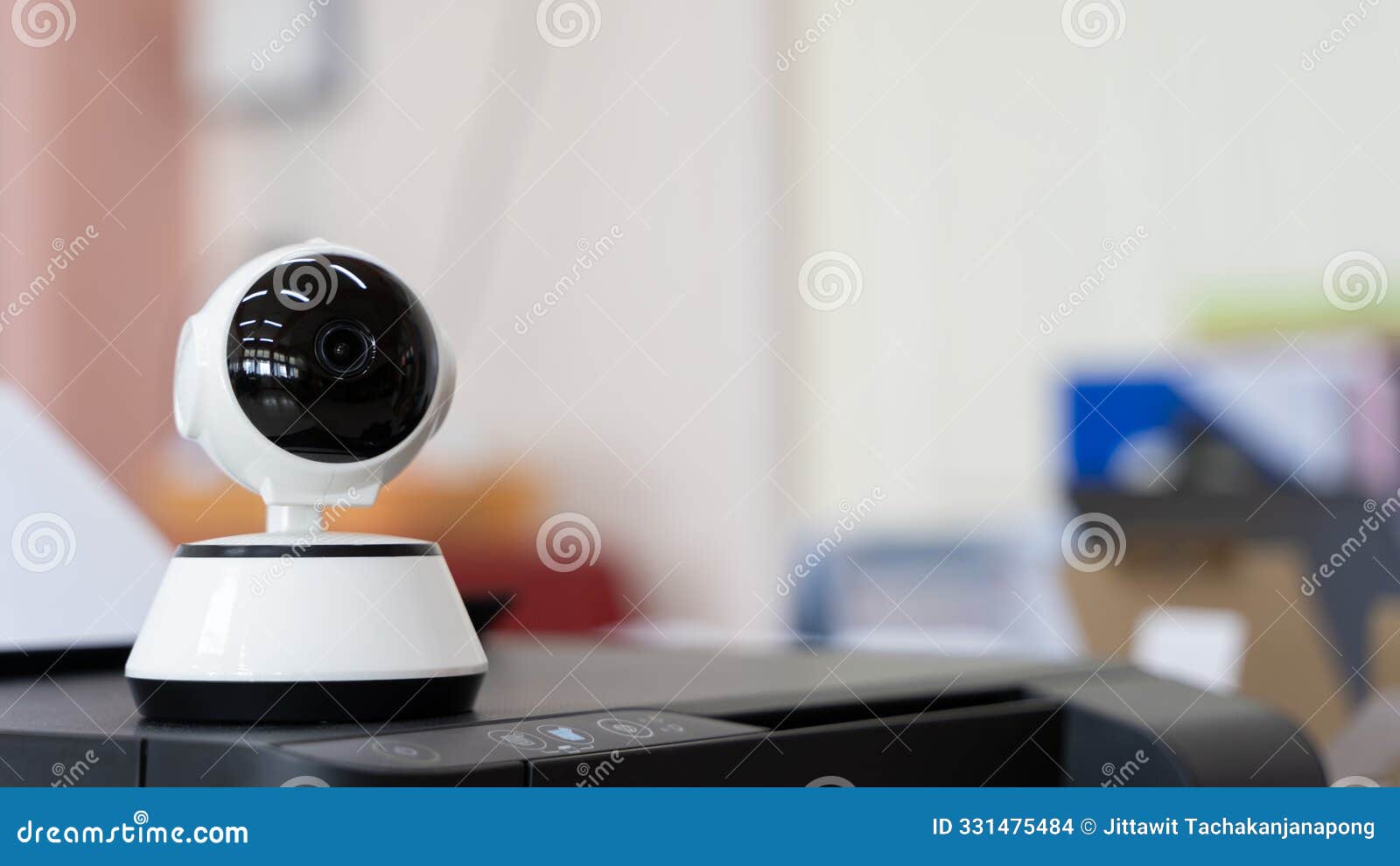 CCTV or Surveillance Operating in Office. CCTV Camera Surveillance ...